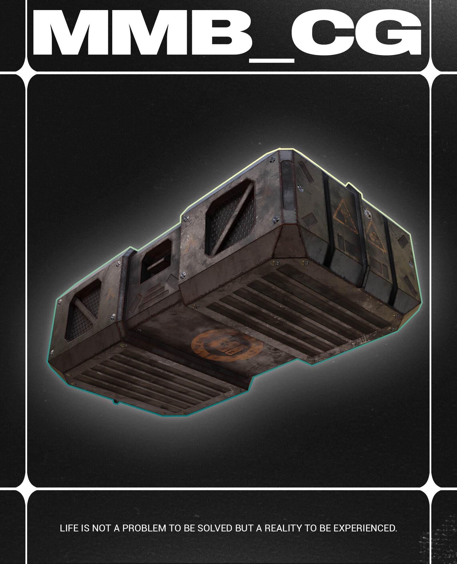 ArtStation - Low Poly Sci-Fi Box 03