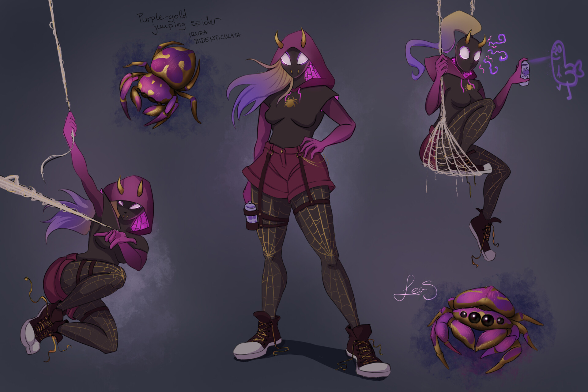 Artstation My Spidersona