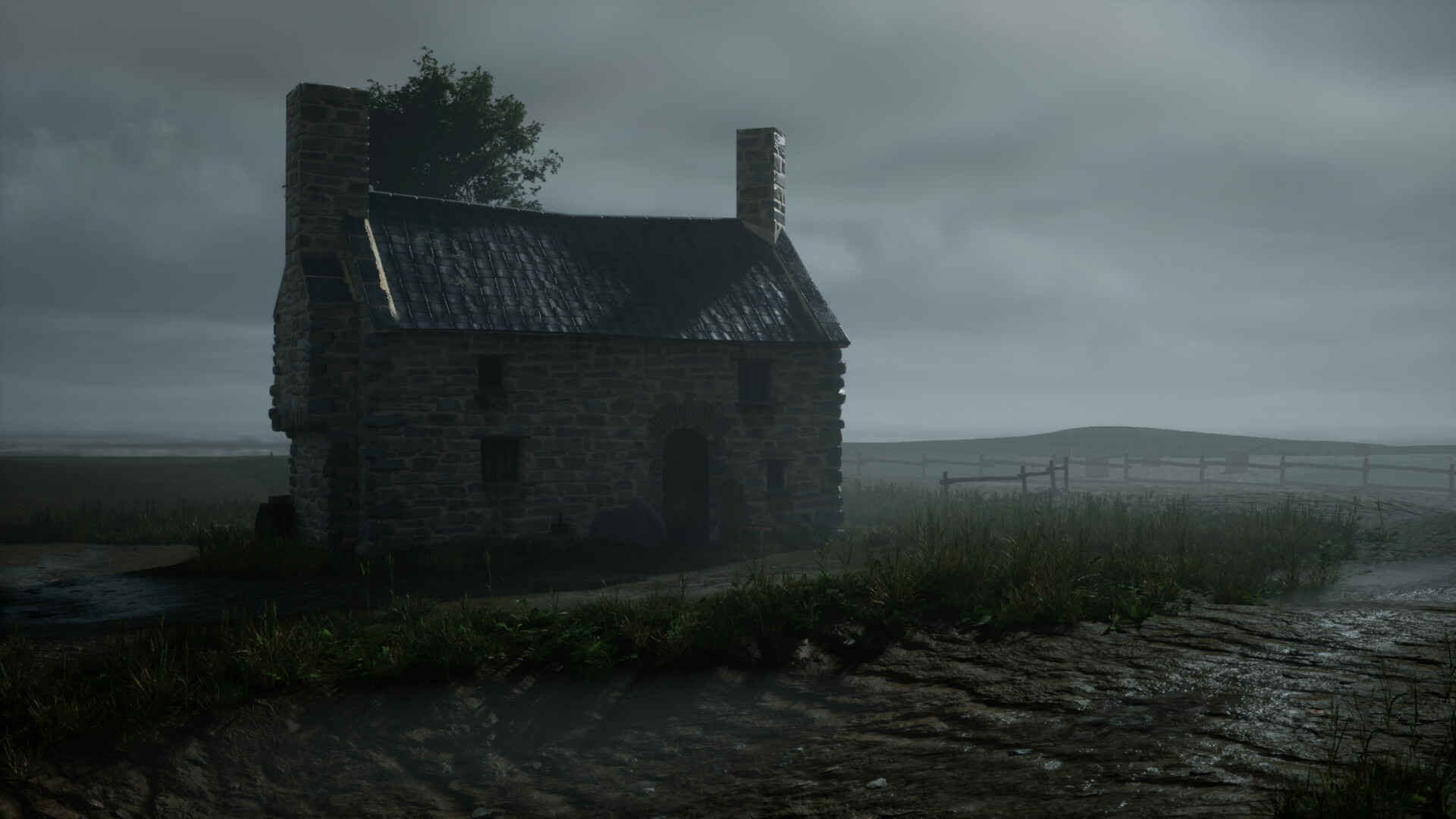 ArtStation - Welsh Farmhouse