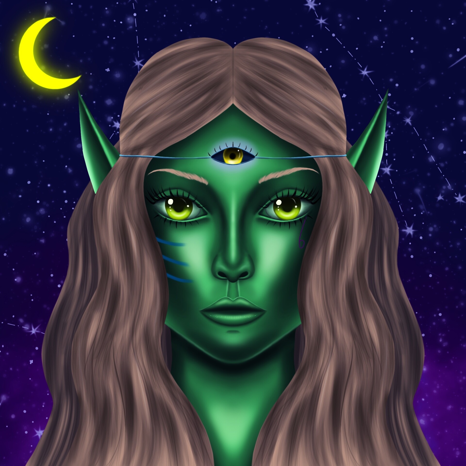 ArtStation - Green elf