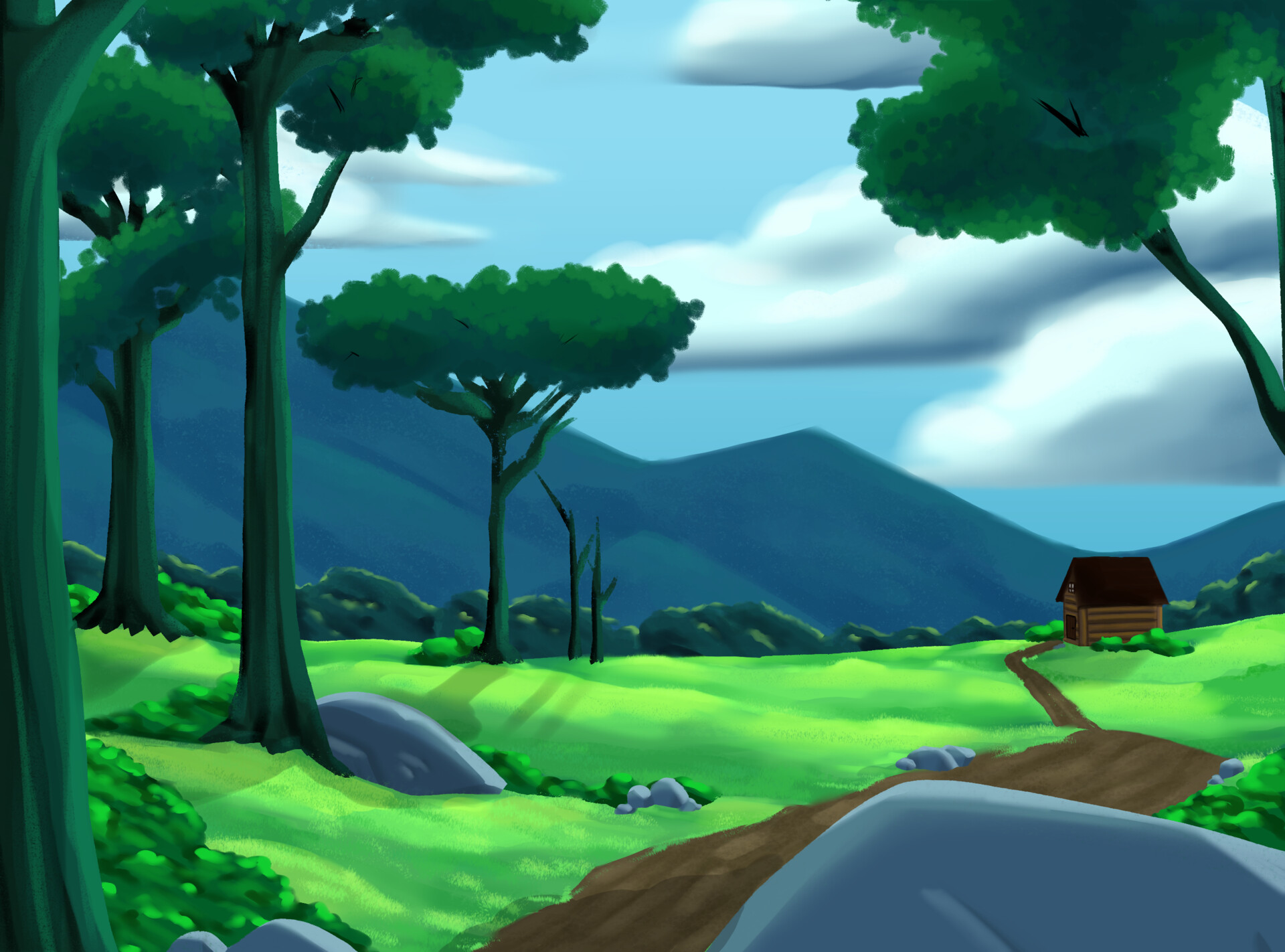 ArtStation - Background Practice