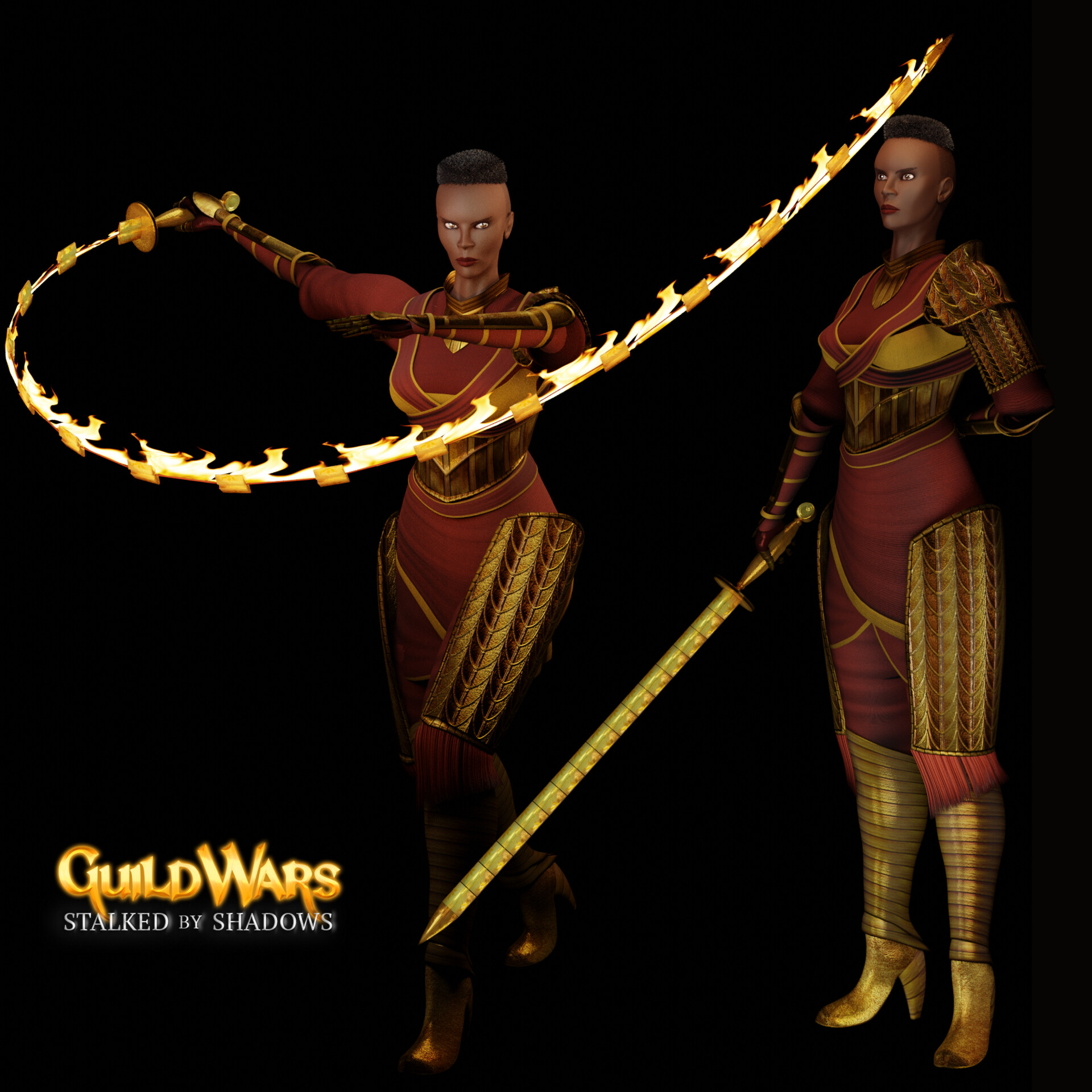 ArtStation - Stacia Silver - Guild Wars: Stalked by Shadows