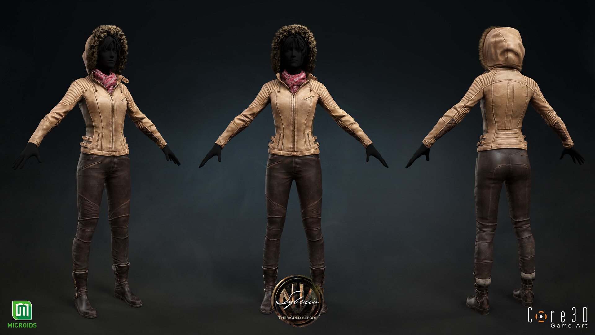 Core3D Game Art - Outfits: Female