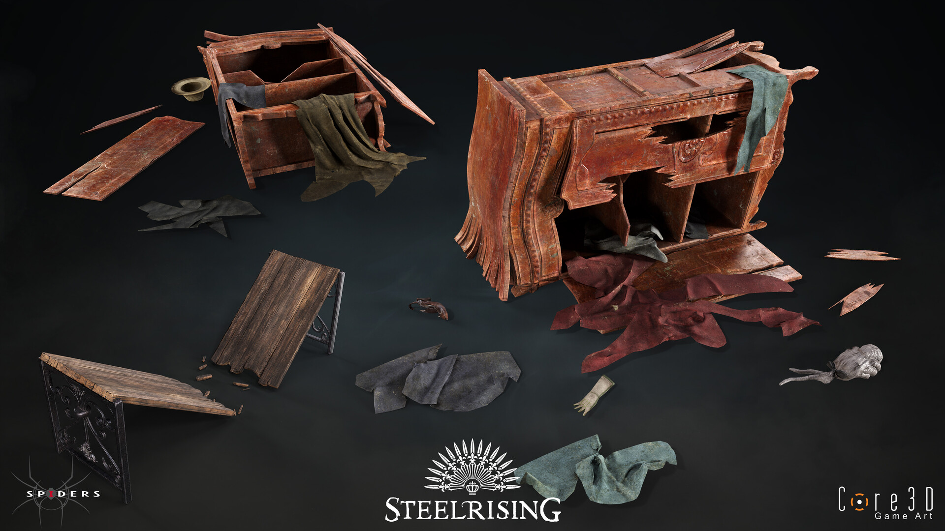 Core3D Game Art - Props