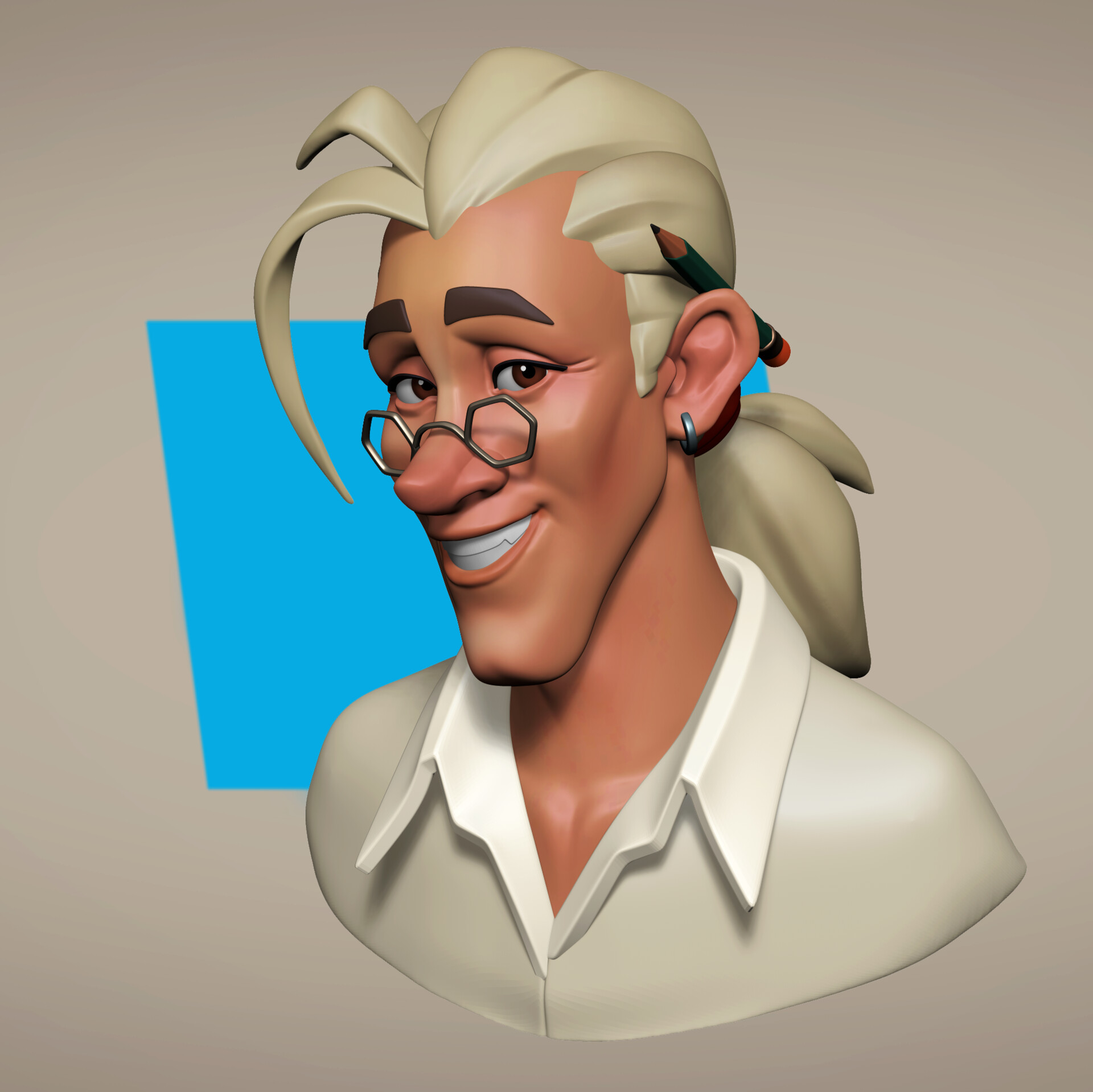 ArtStation - Stylized Man