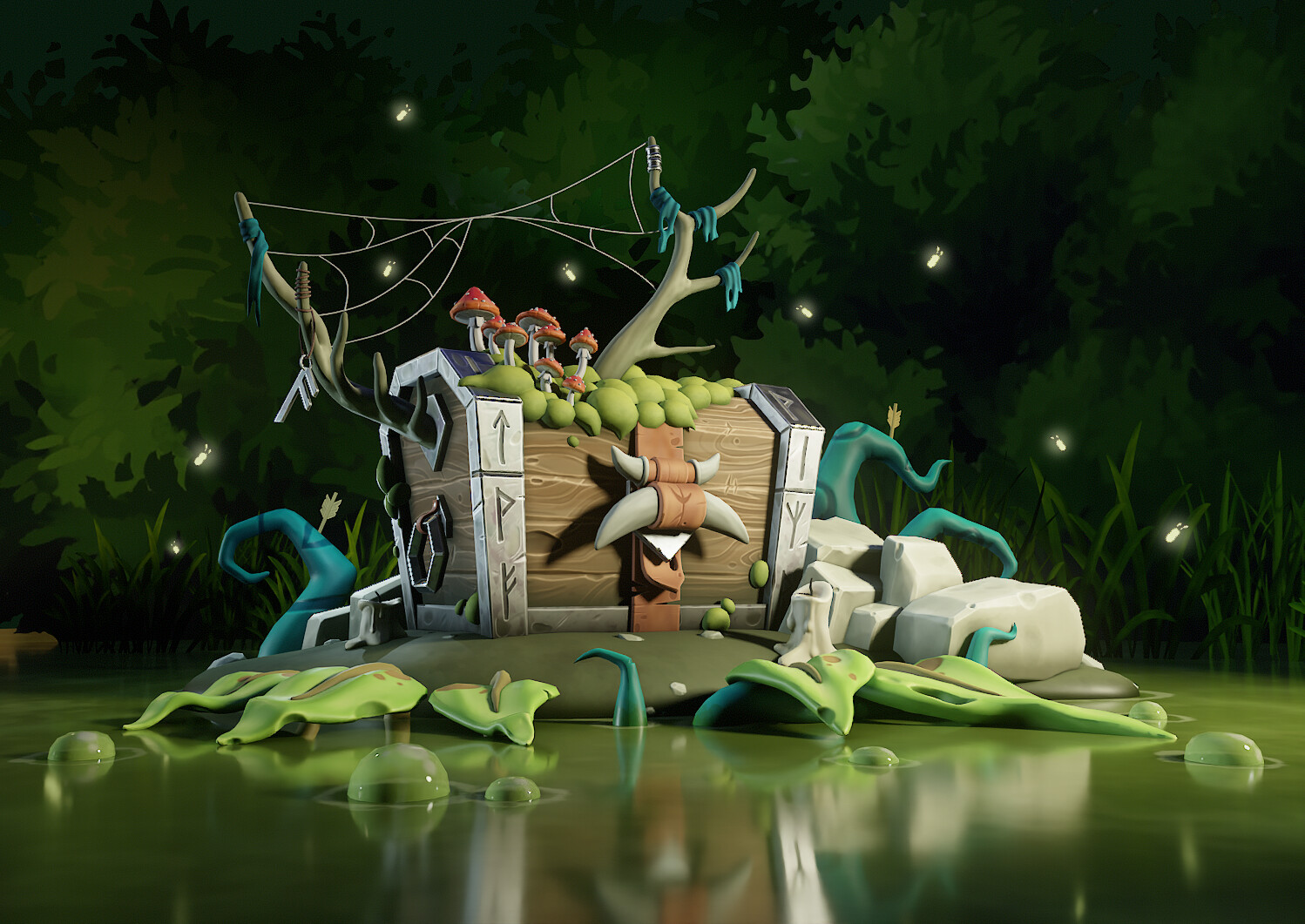 TheoryOAD - Stylized Swamp Chest