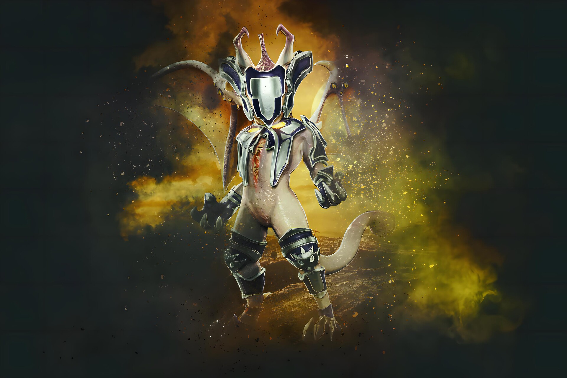 ArtStation - Faceless Dragon