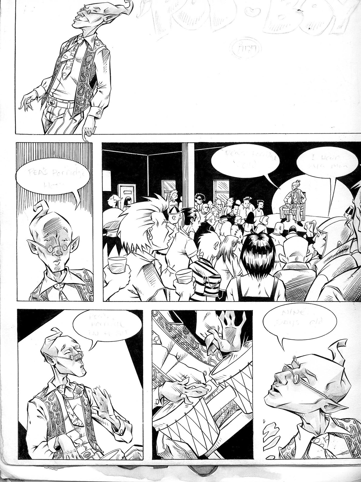 ArtStation - PodBoy comic book pages