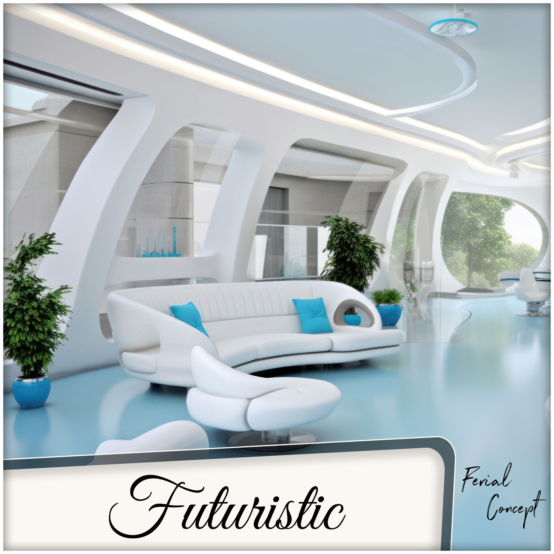 ArtStation - 🔹200 Futuristic - Interior Reference Image Pack v.18