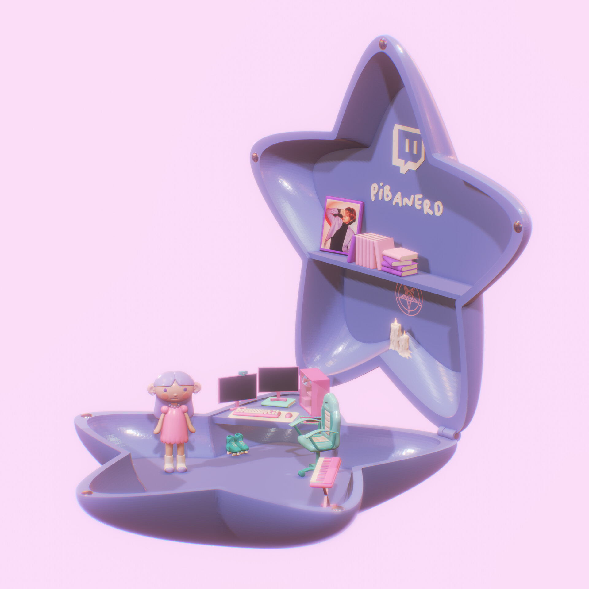 ArtStation - Piba Pocket (3D Printing) - 2022