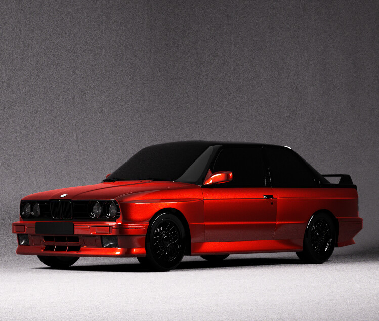 ArtStation - Bmw car render 2