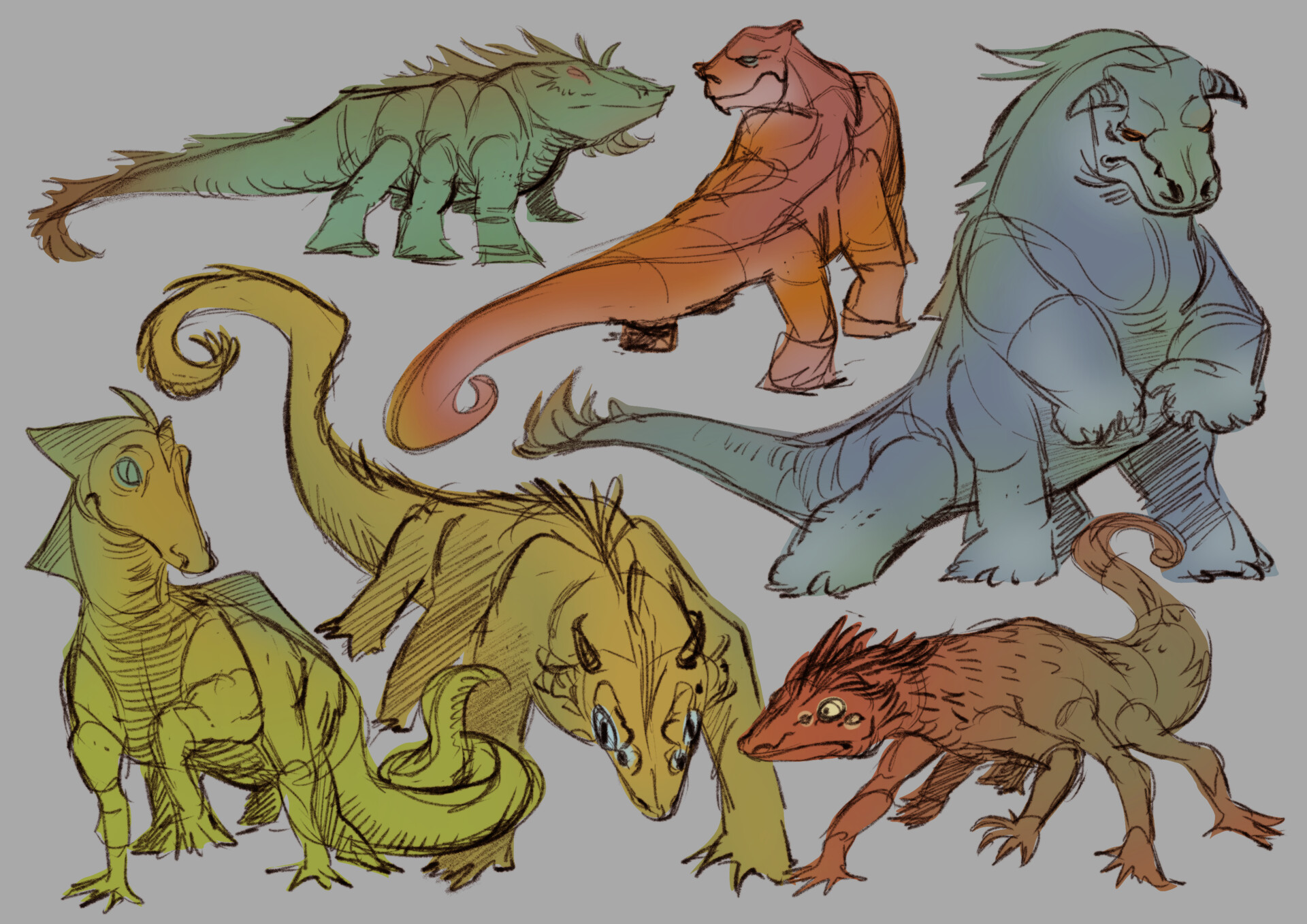 ArtStation - Basilisks concepts