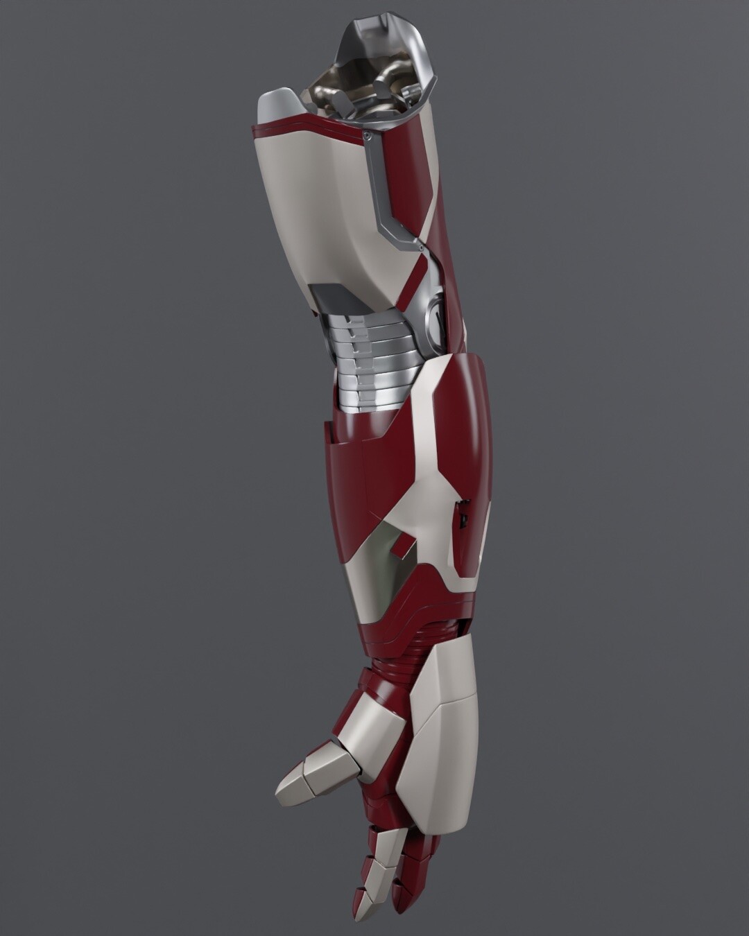 ArtStation - 3D Printable Iron Man Mk 42/43 Motorized Arm Gauntlet
