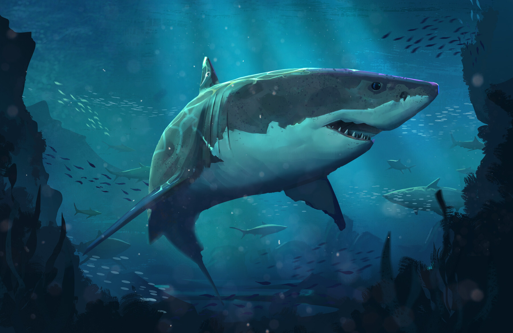 ArtStation - Sharks
