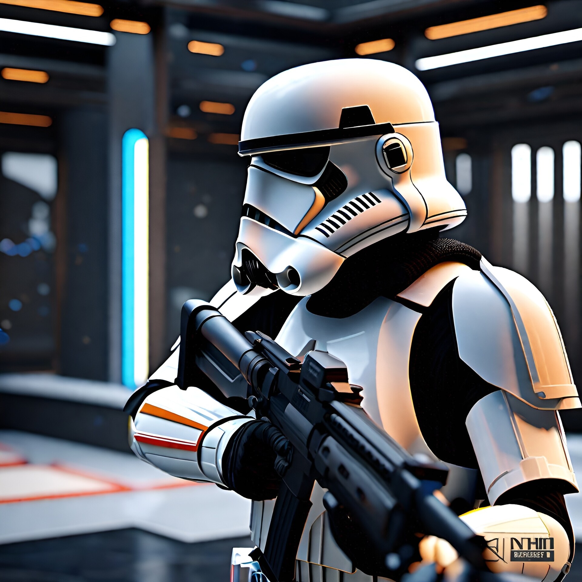 ArtStation - Trooper on patrol