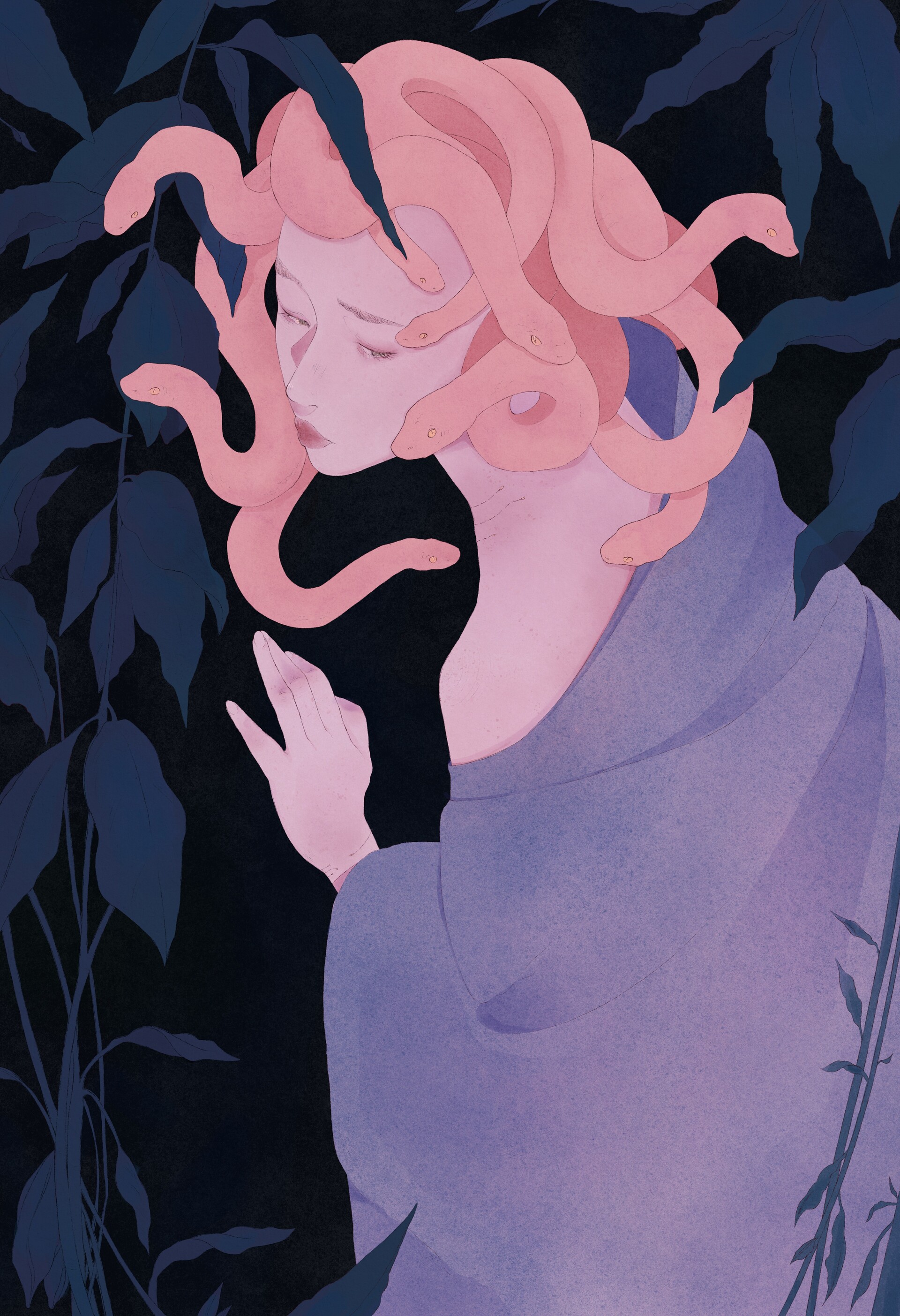 ArtStation - Muse as Medusa