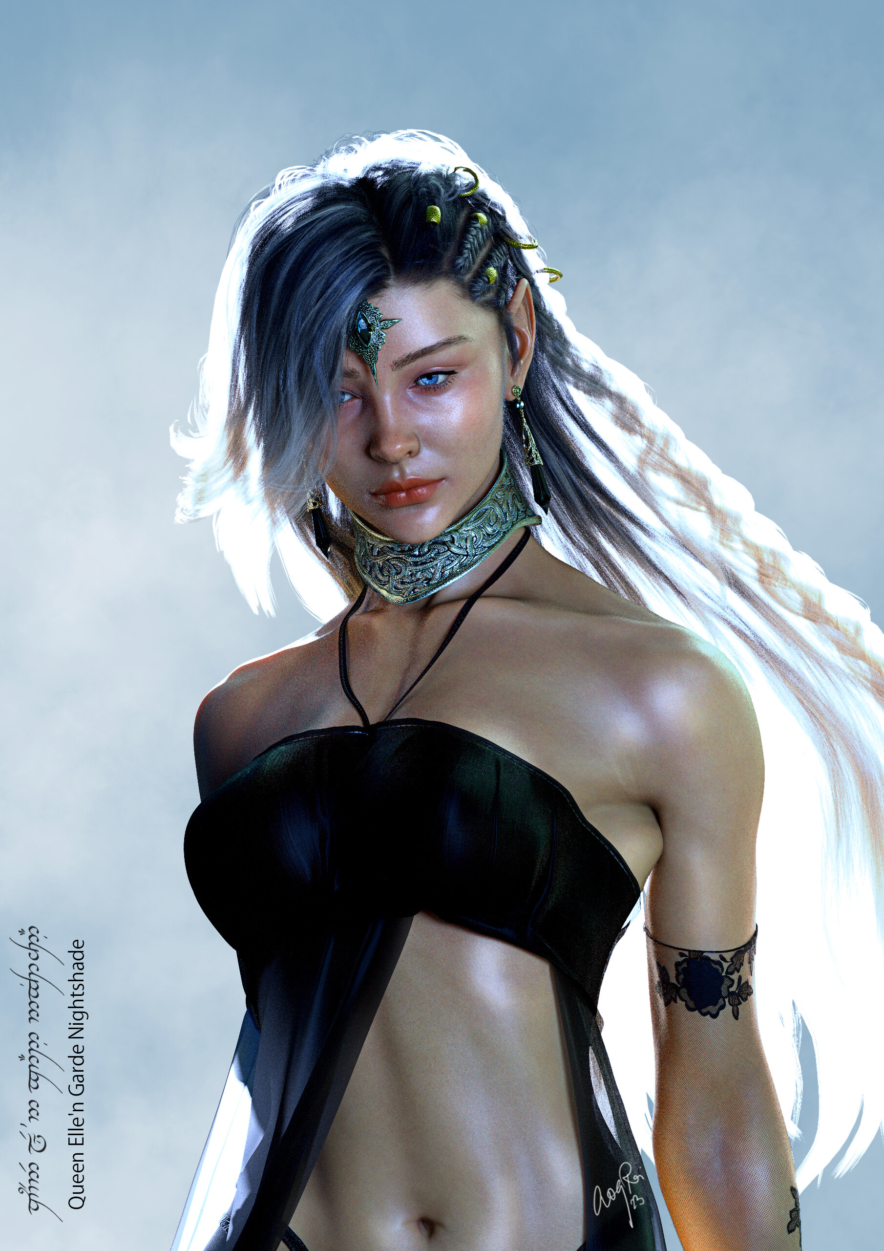 ArtStation - Elven Queen...