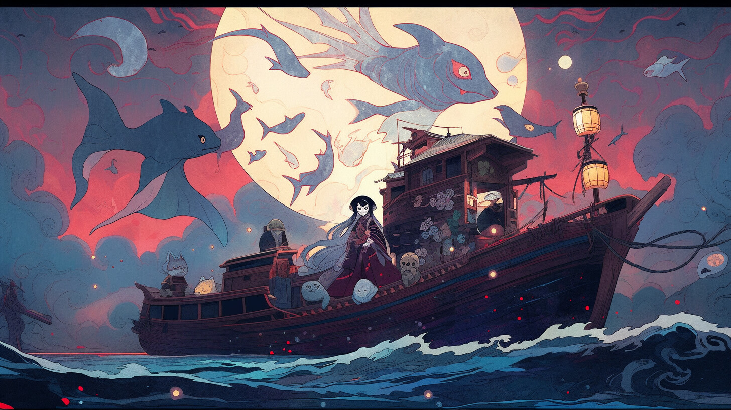 ArtStation - Yokai Of The Sea
