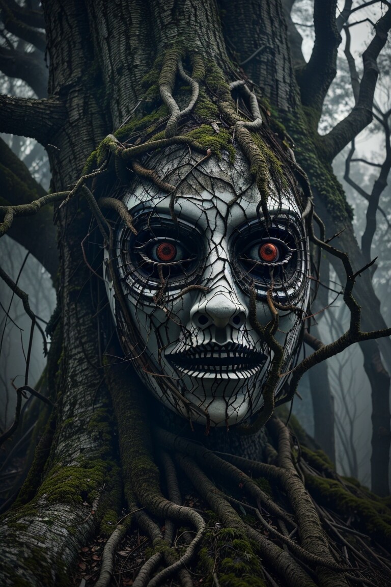 ArtStation - Haunted Woods. Free For All To Use