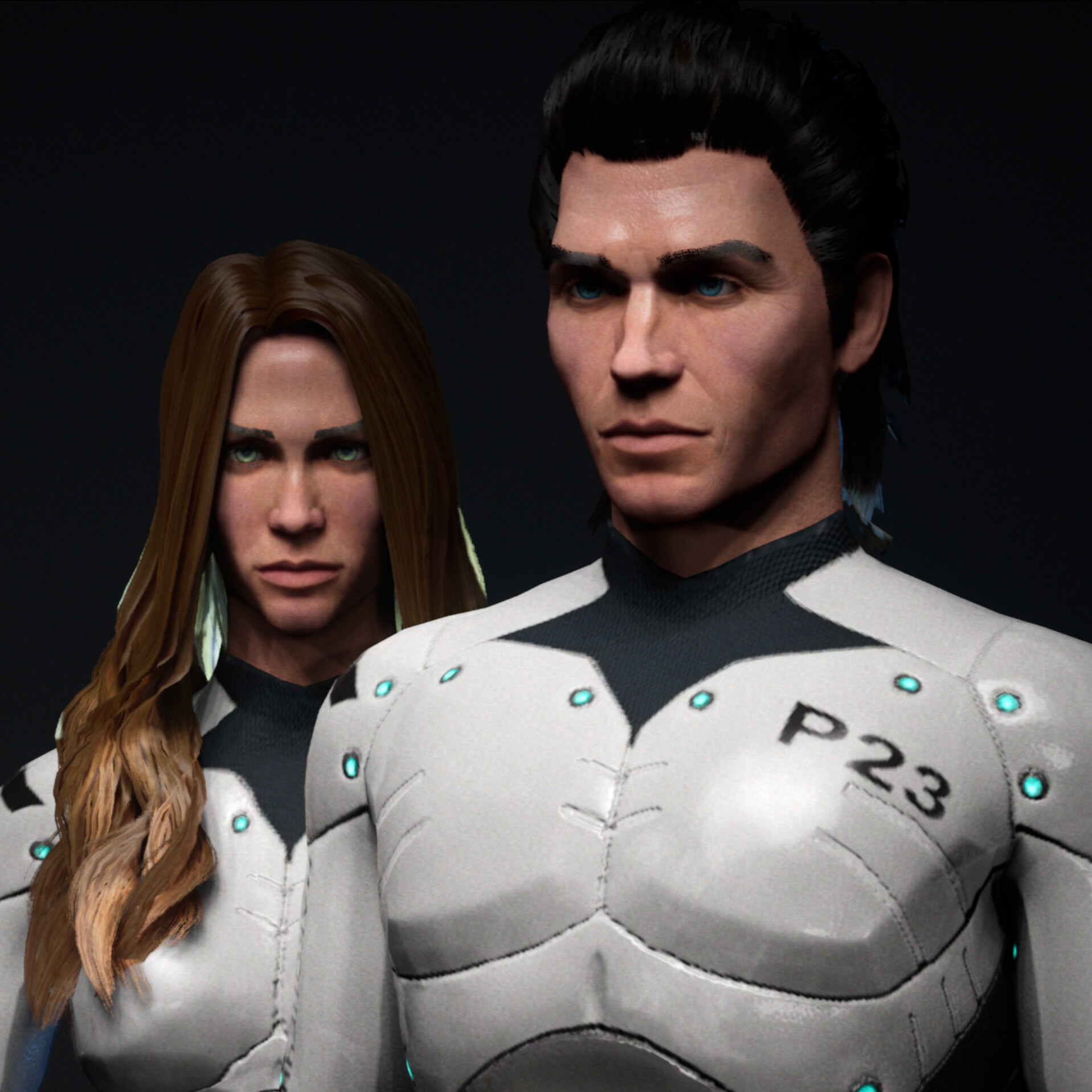 ArtStation - sci-fi game characters