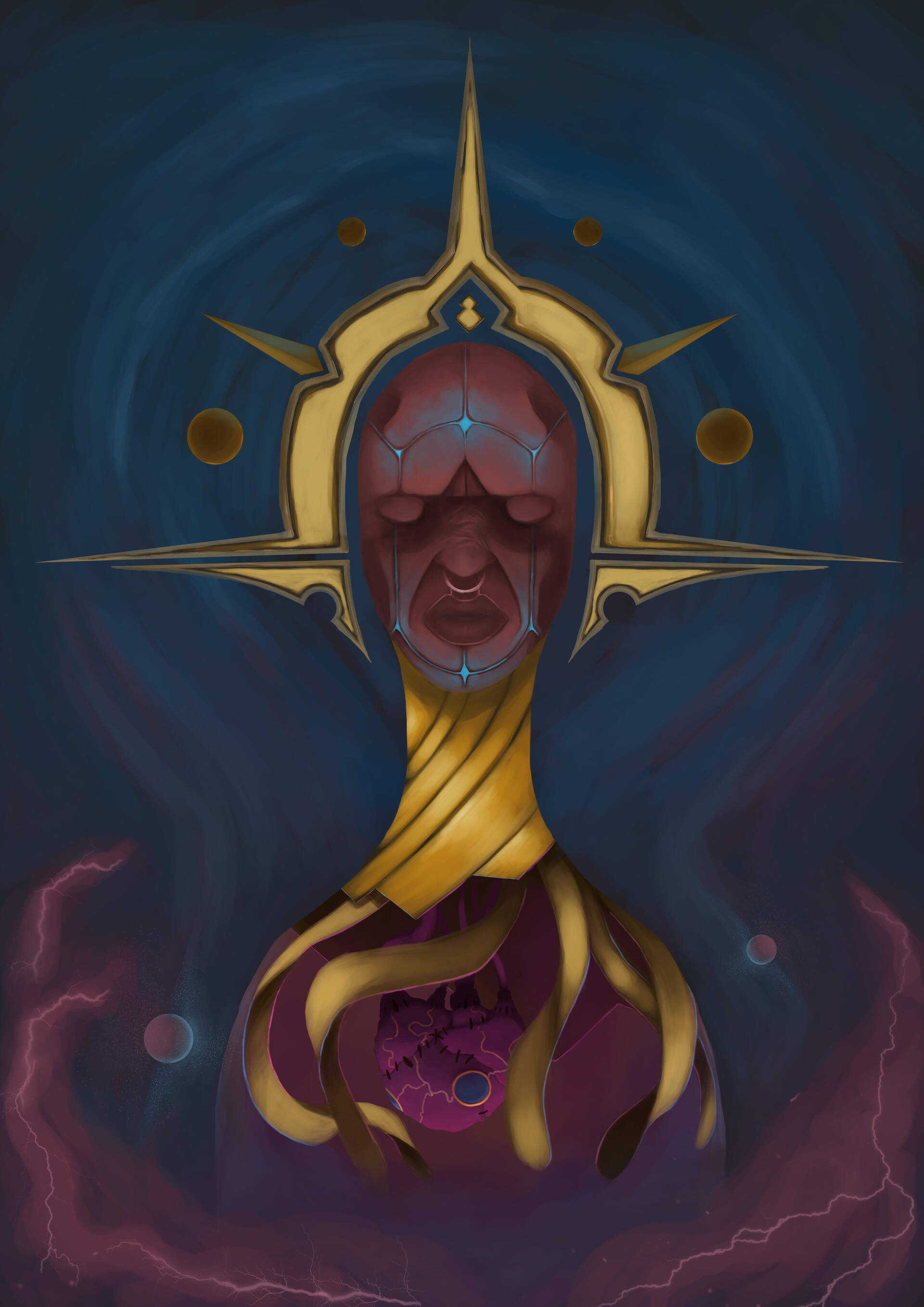 ArtStation - ancient cosmic gods