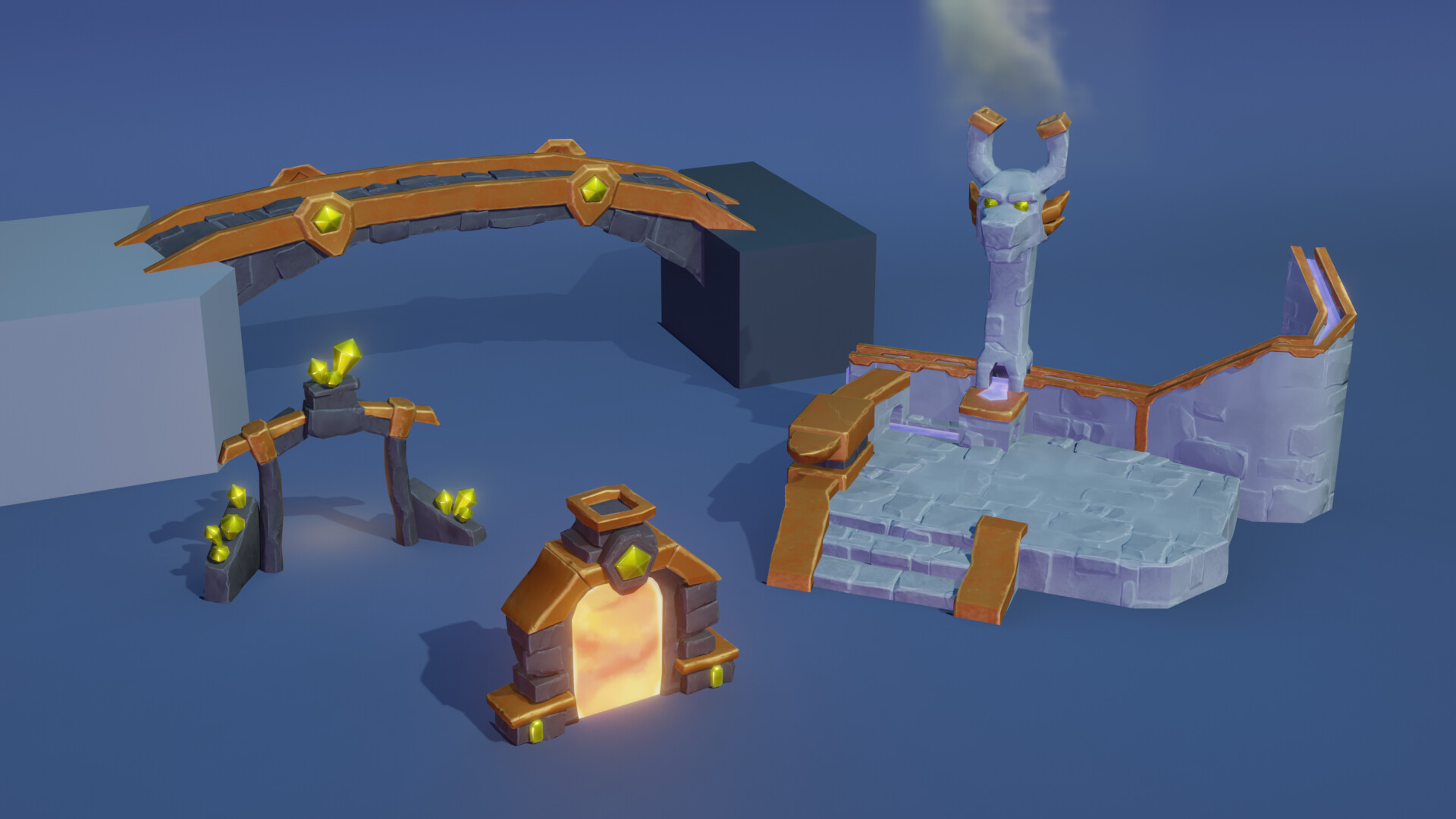 ArtStation - Spyro inspired assets