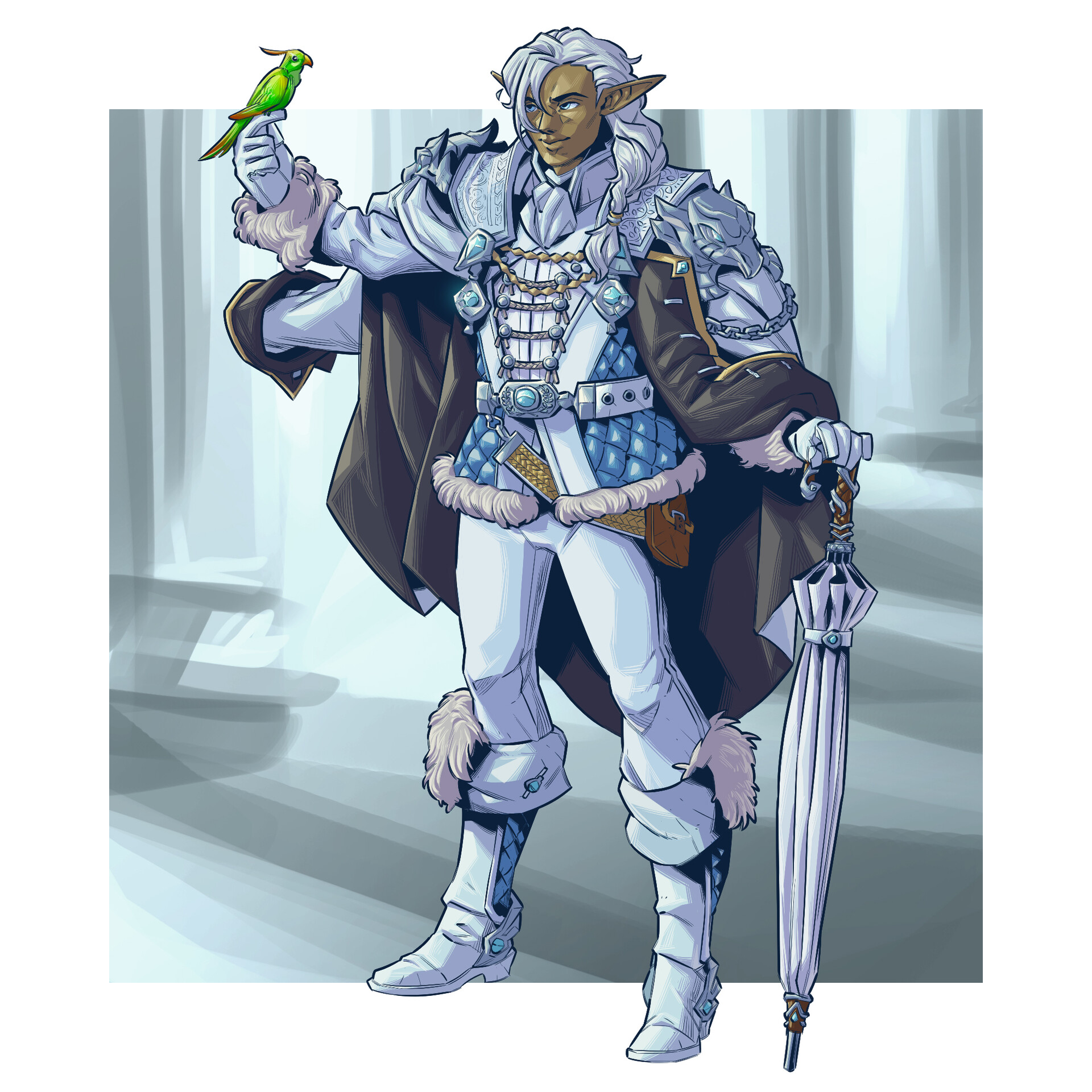 ArtStation - Elven Noble Adventurer