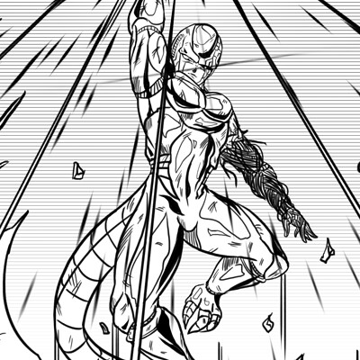 yellow jacket coloring pages marvel