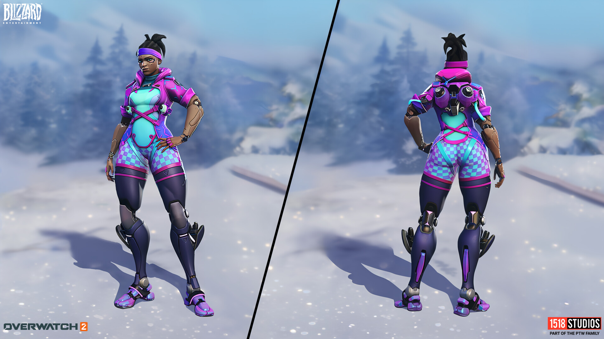 Side - Overwatch 2: Sojourn Epic Runner Skin