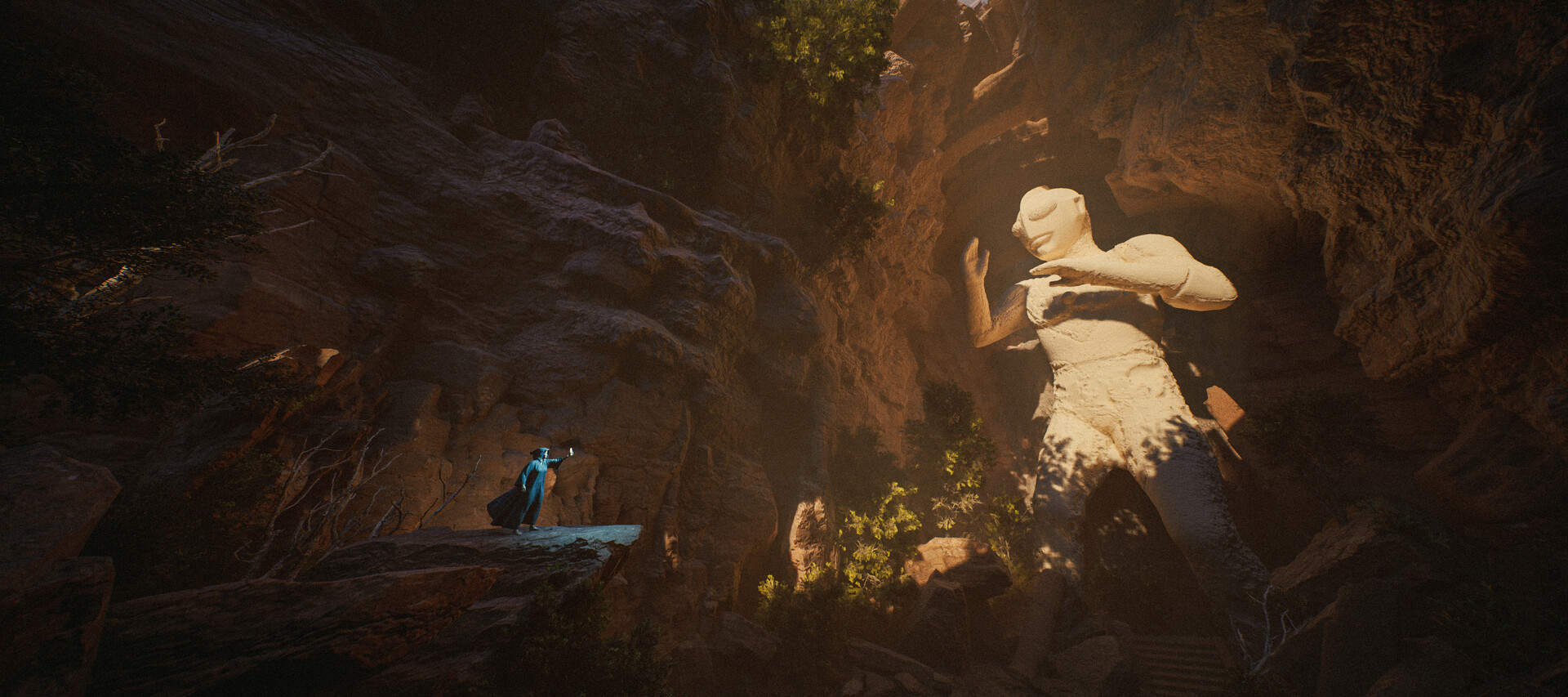 ArtStation - The Lost Temple (Fantasy Environment WIP)