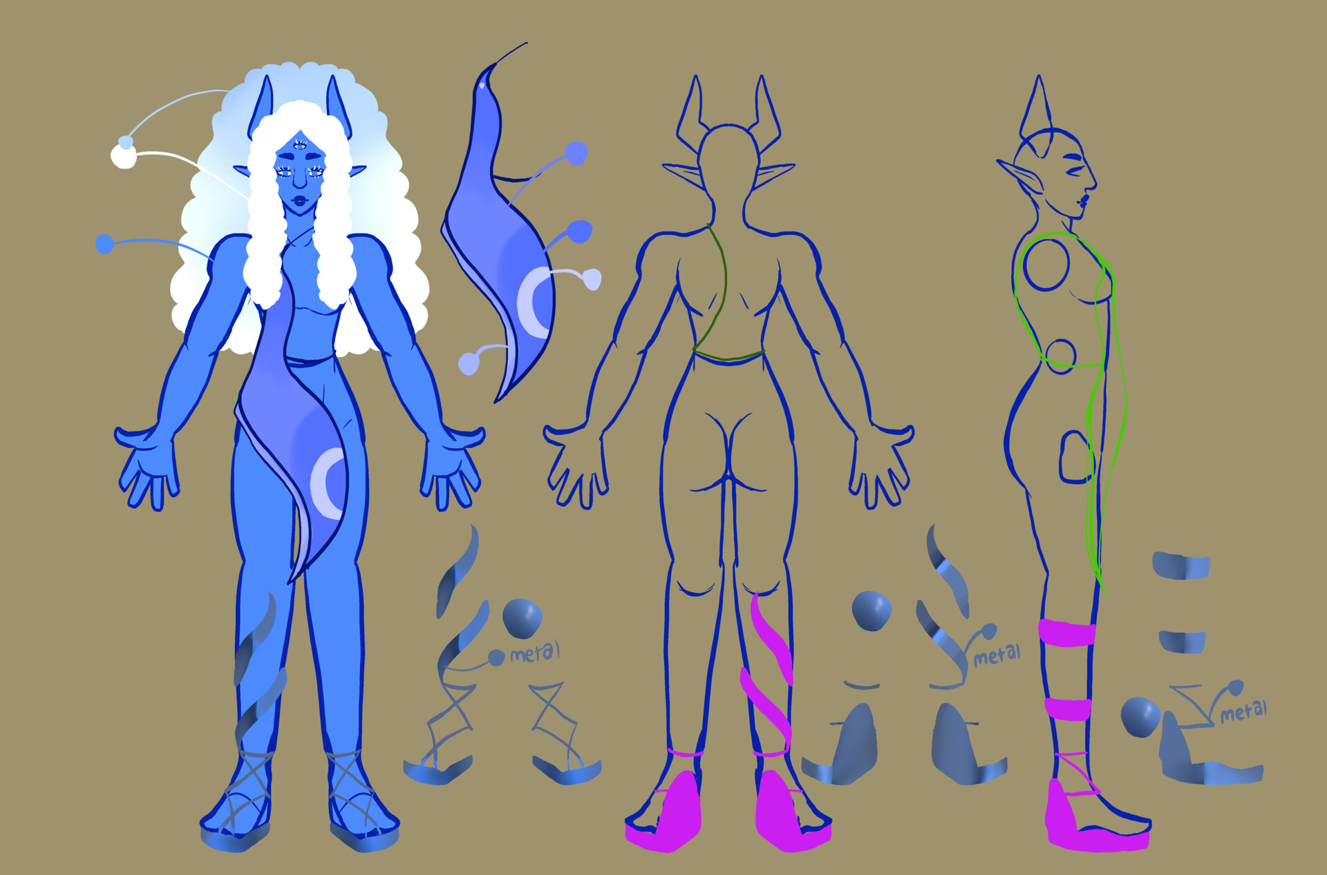 Trinity Lake - Moona - Character Model