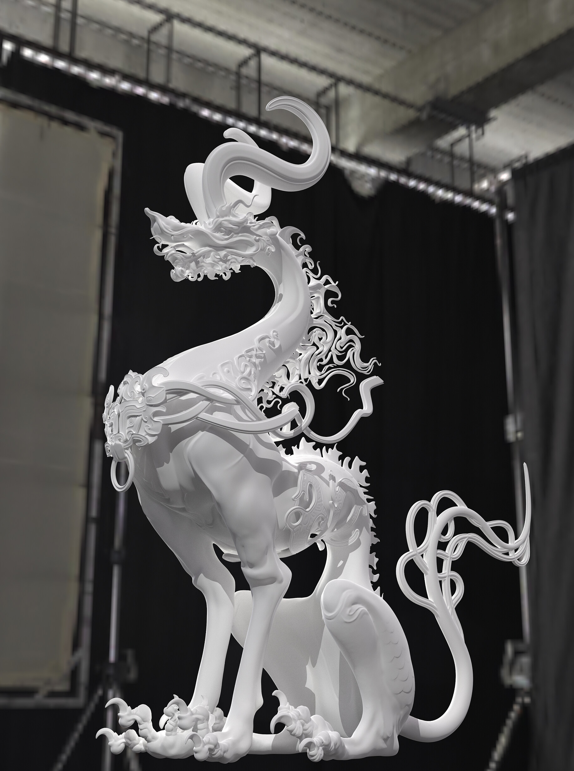 ArtStation - mythical creatures- HOU