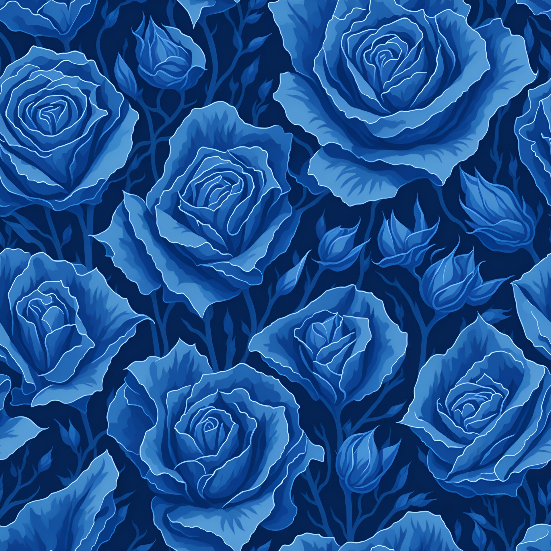 ArtStation - Sapphire Rose Delight!