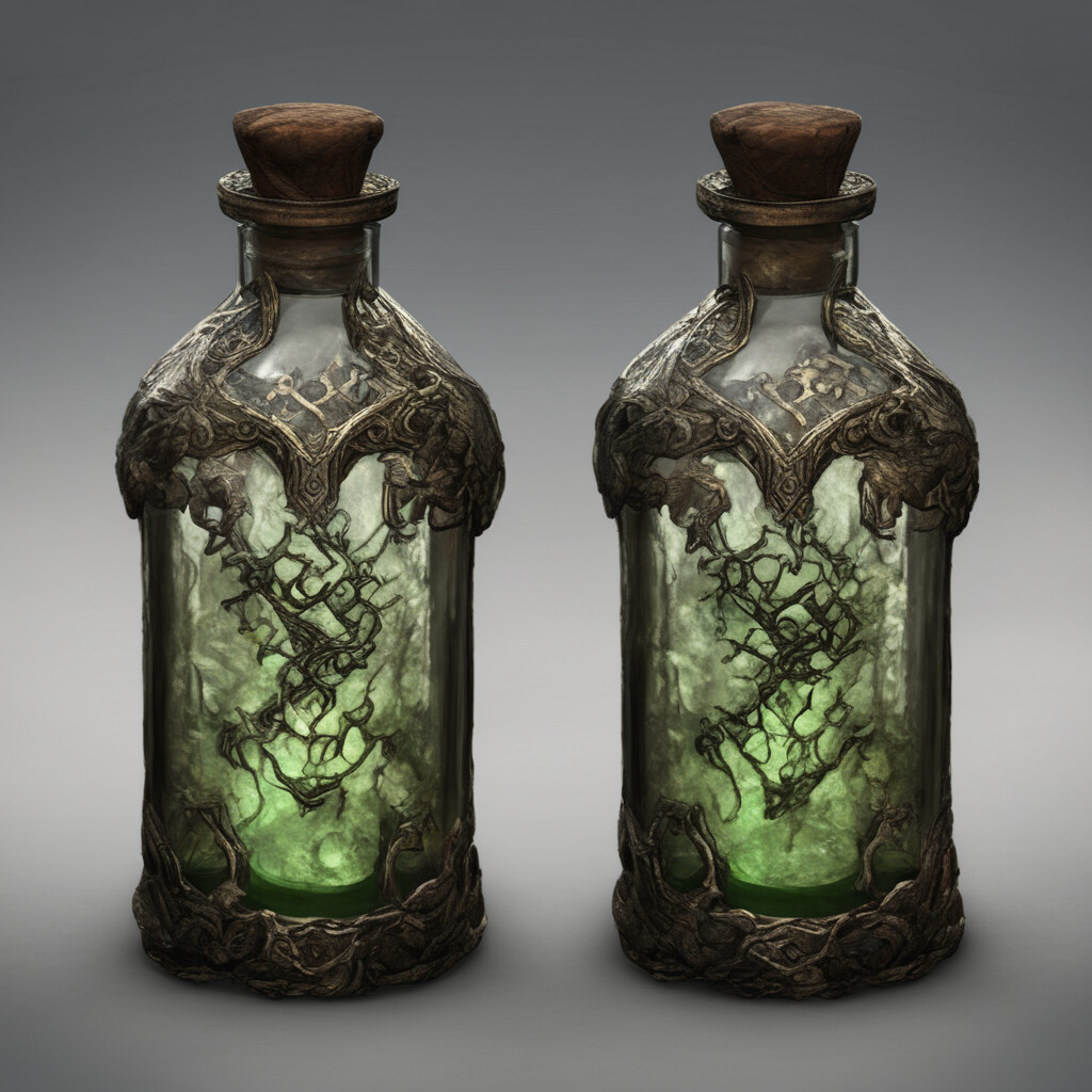 ArtStation - Fantasy Potions (Open Source)(AI)