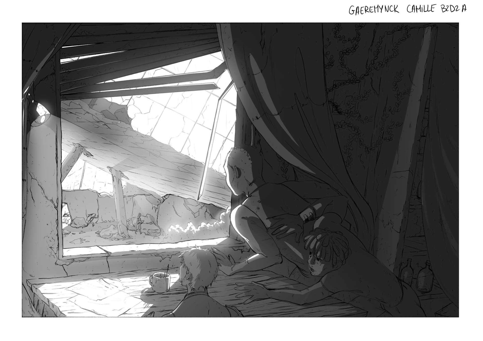 ArtStation - Perspective exercise
