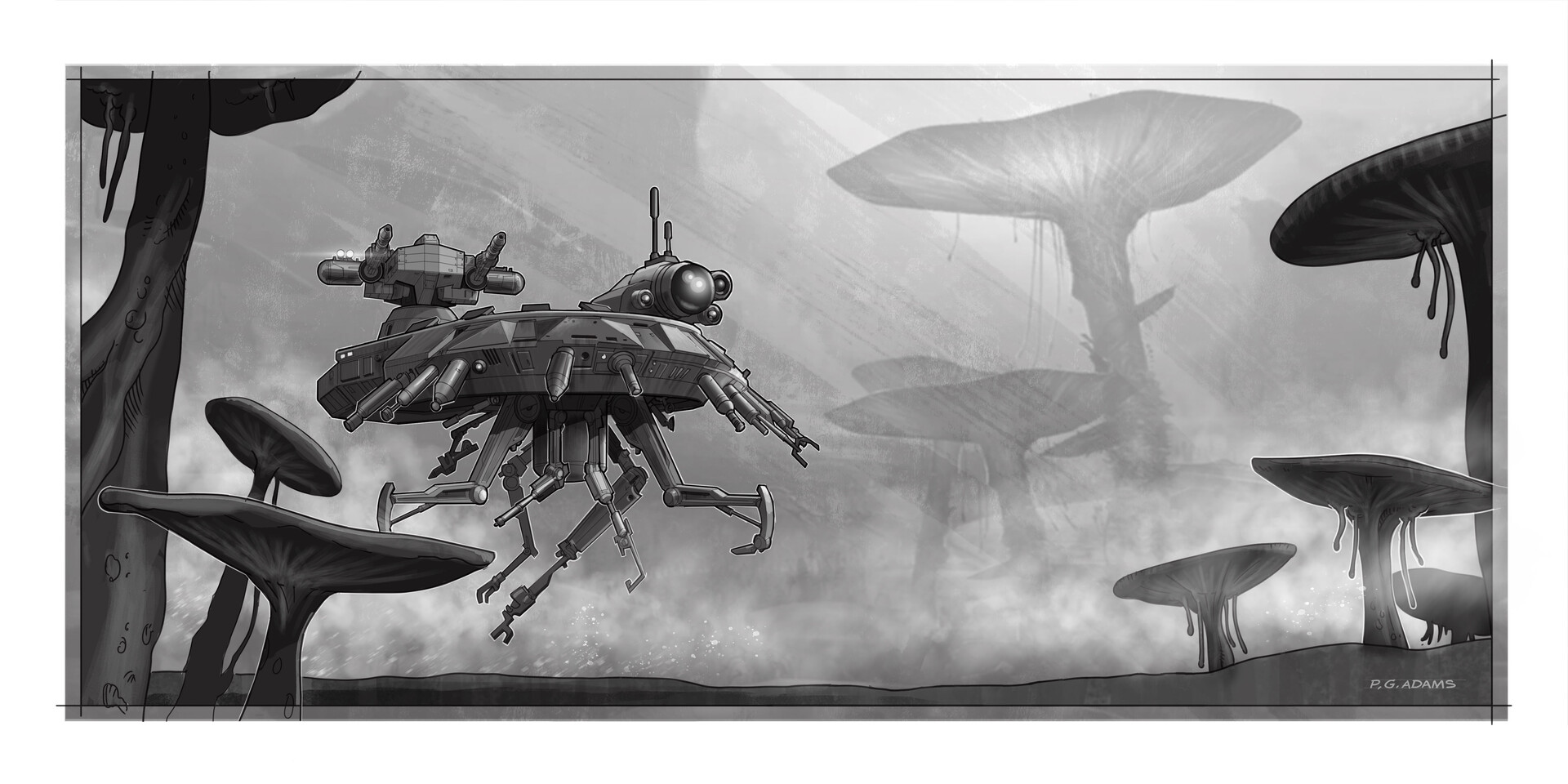 ArtStation - Star Wars : Probe Droid 1