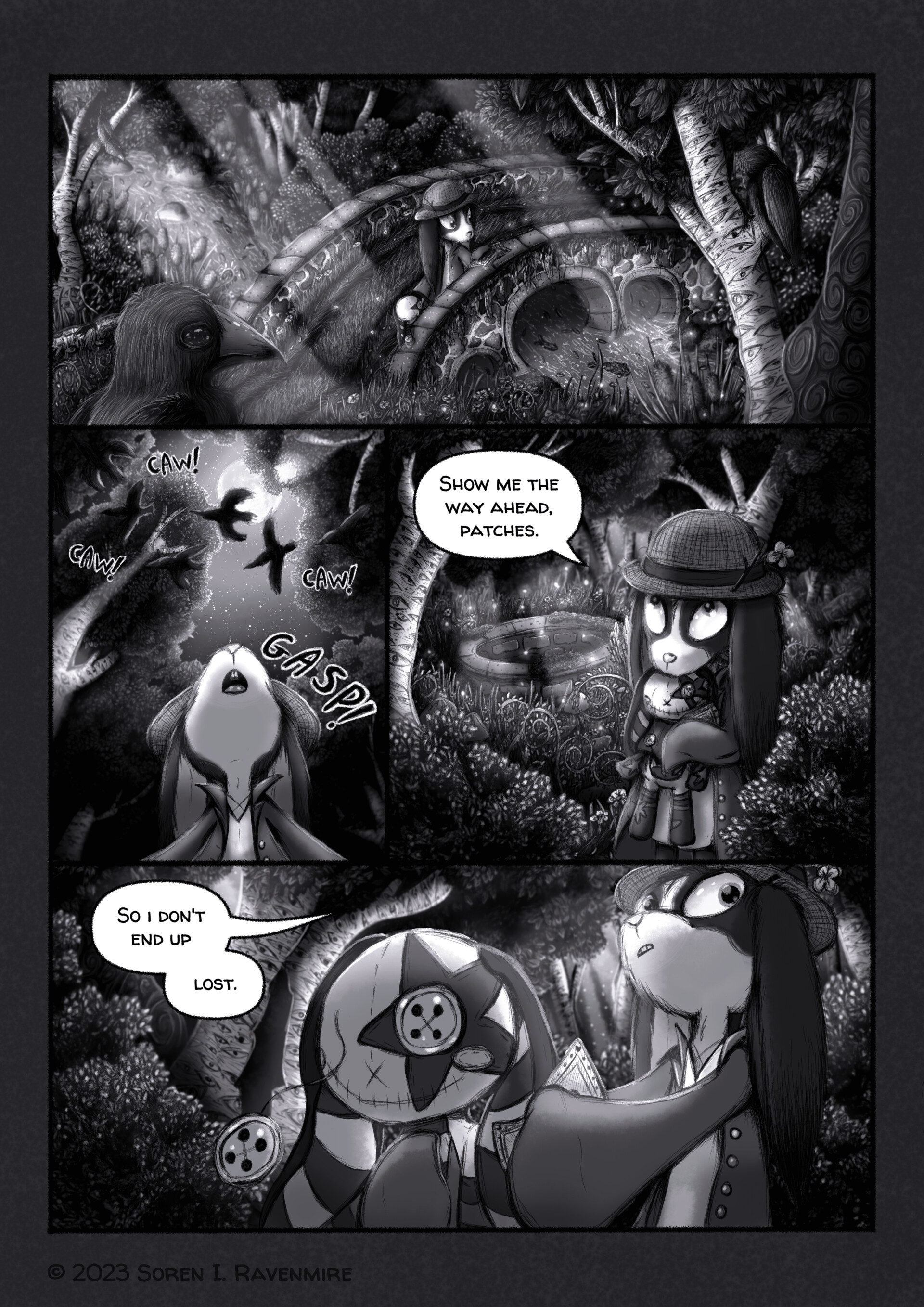 ArtStation - Crow of Spades (Comic Project)