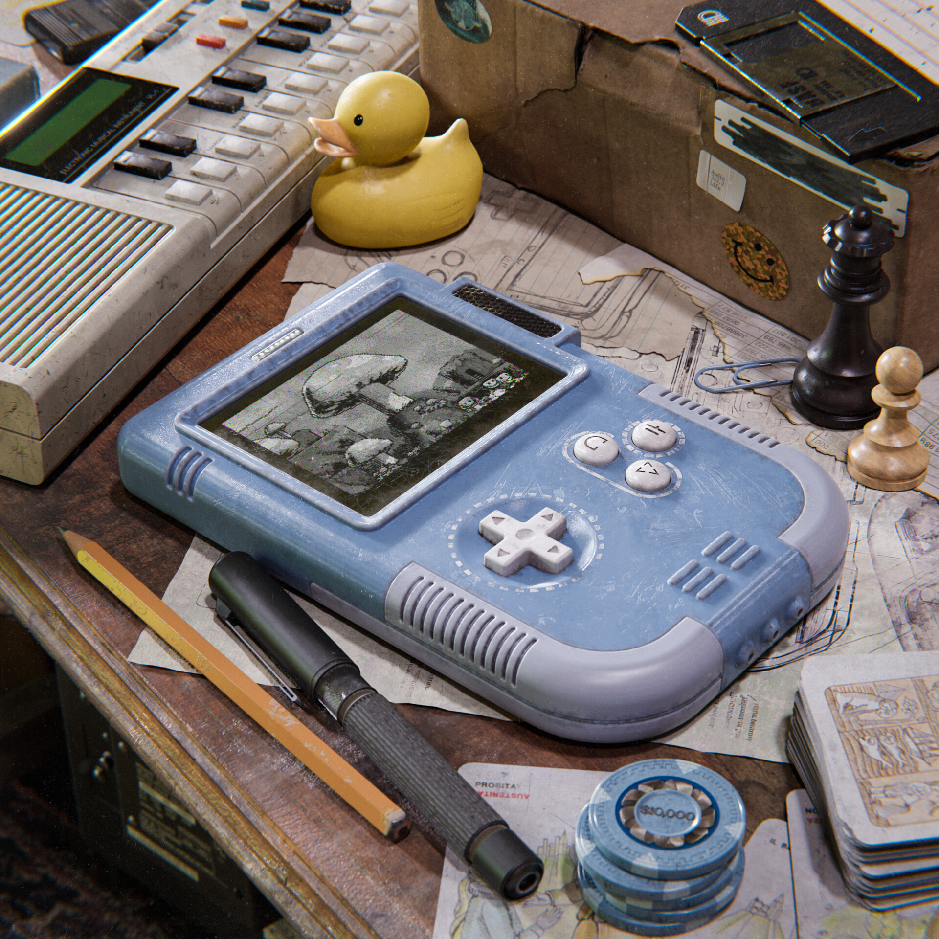 ArtStation - parallel gameboi