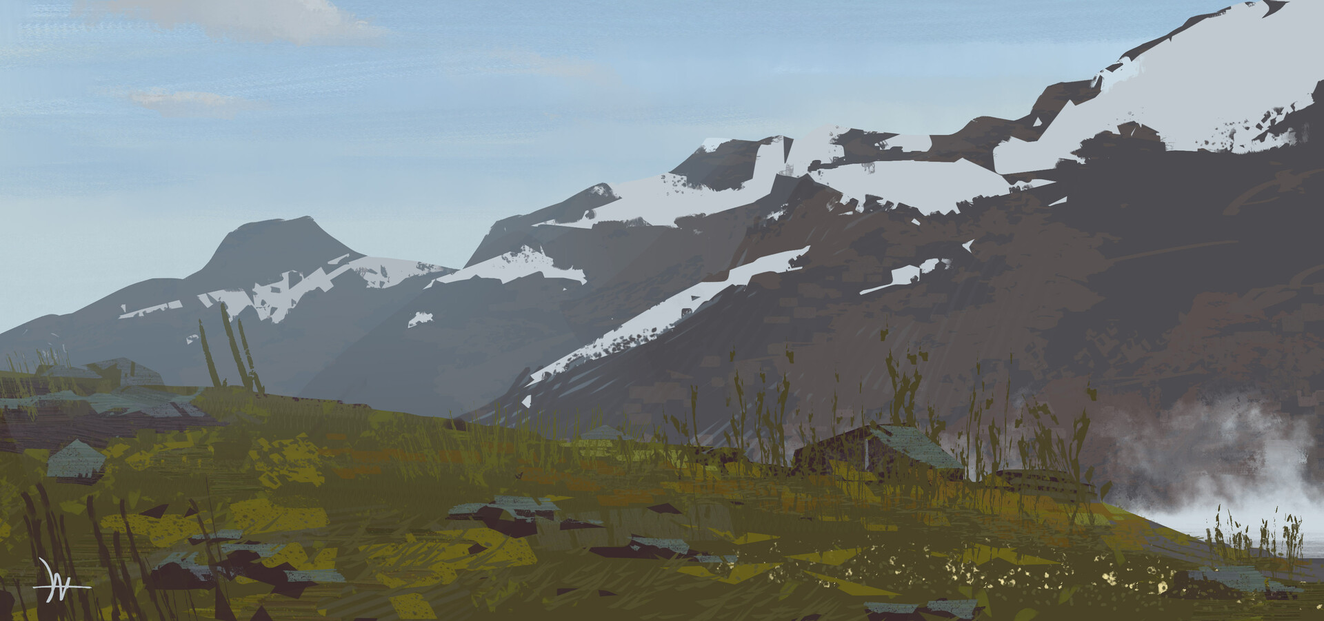 ArtStation - Environment style explorations