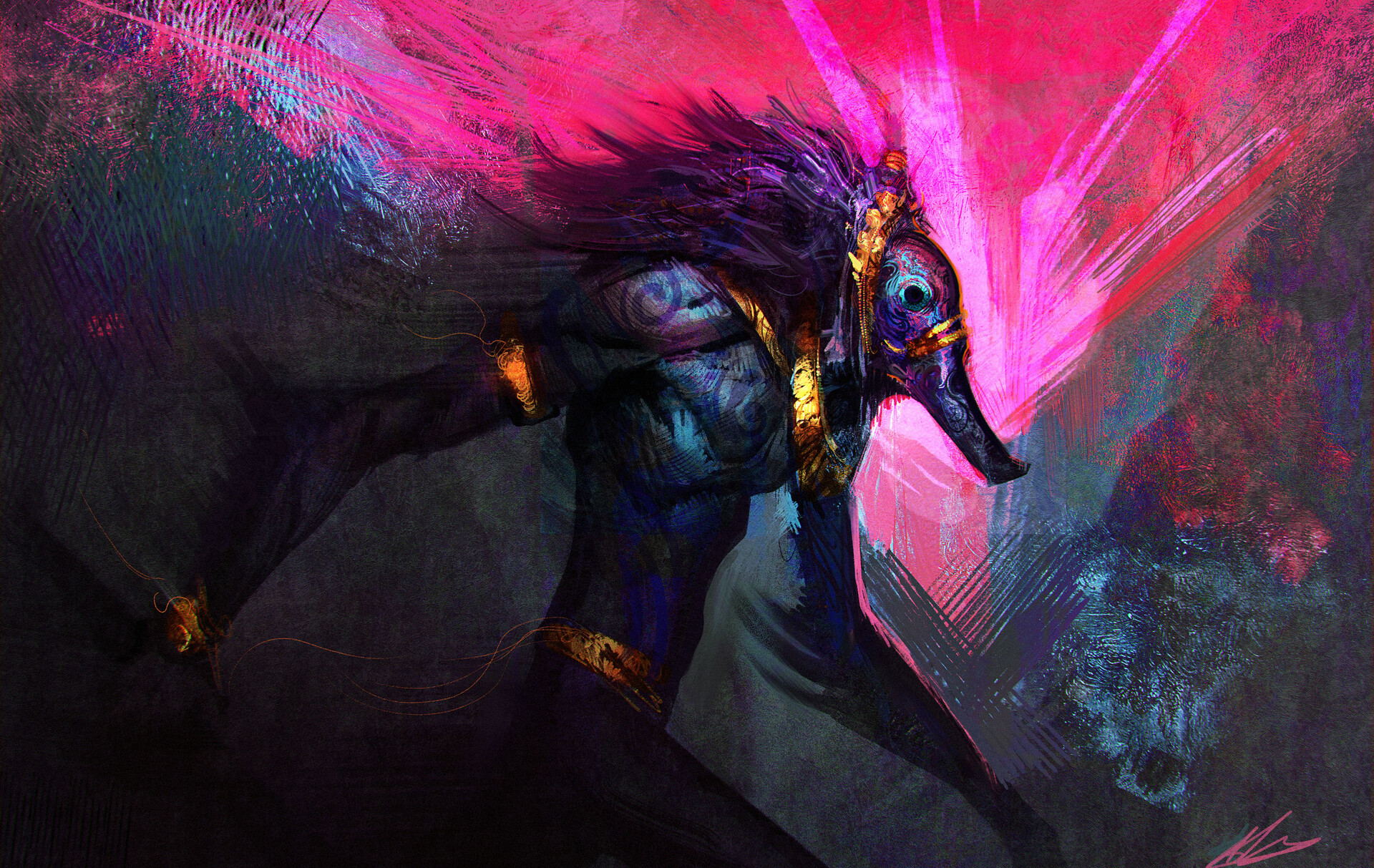 ArtStation - Tribal creature