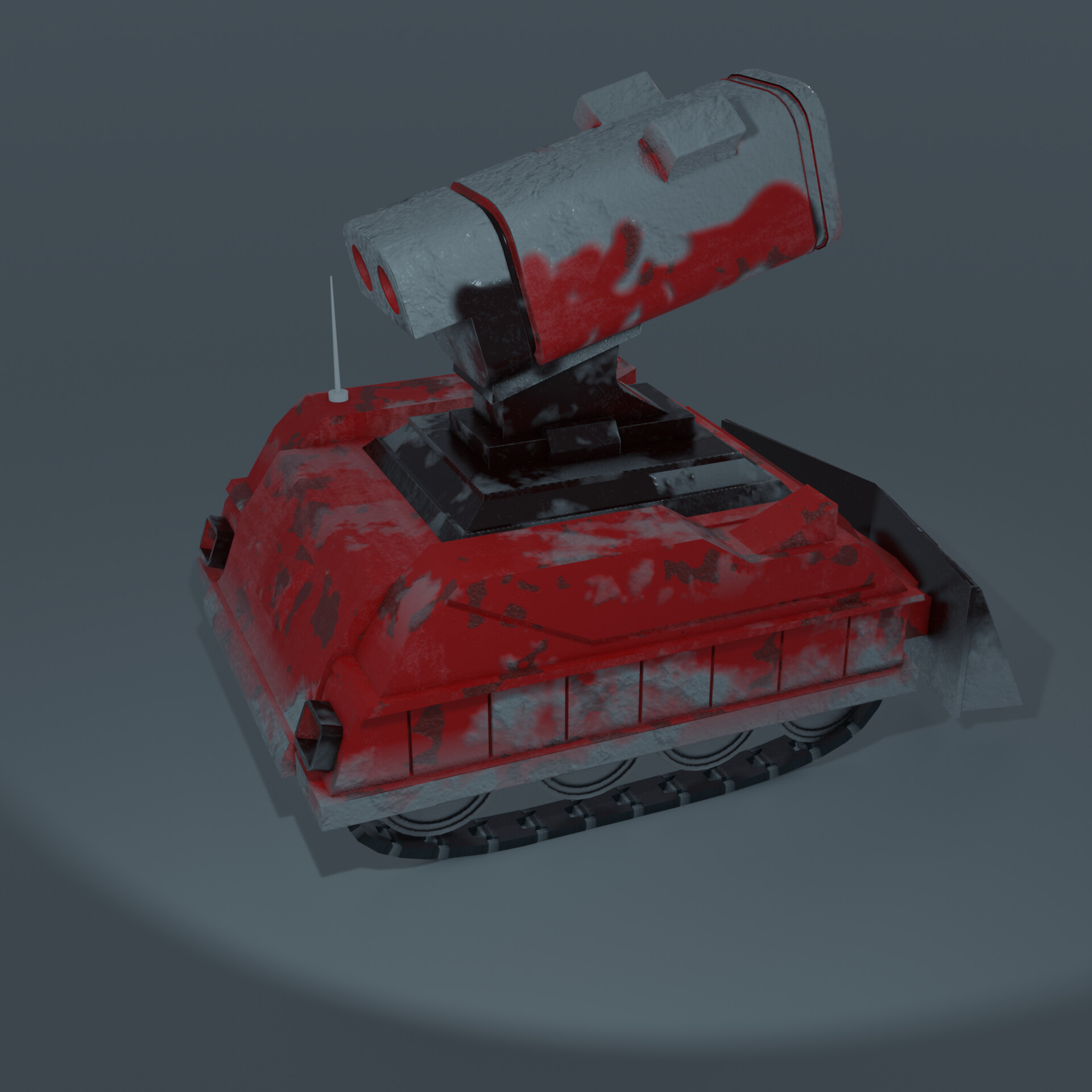 Guy Grossfeld - Red Claw Mortar Tank