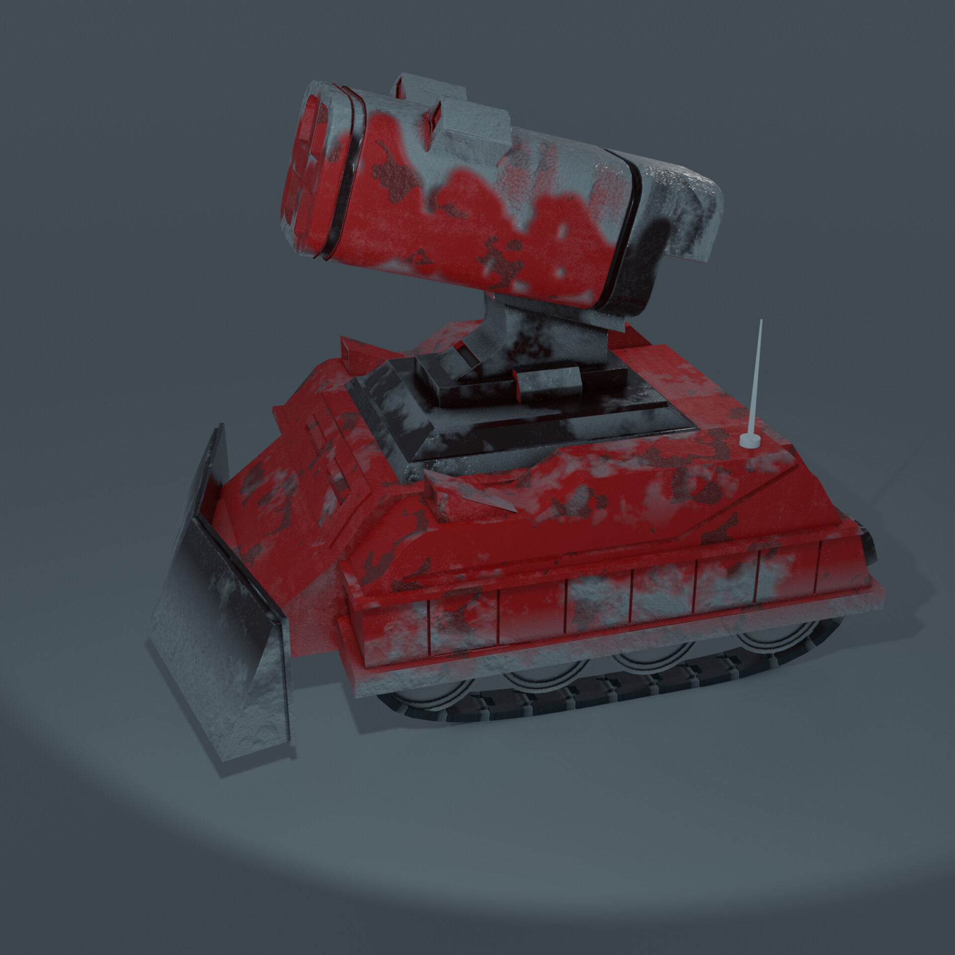 Guy Grossfeld - Red Claw Mortar Tank