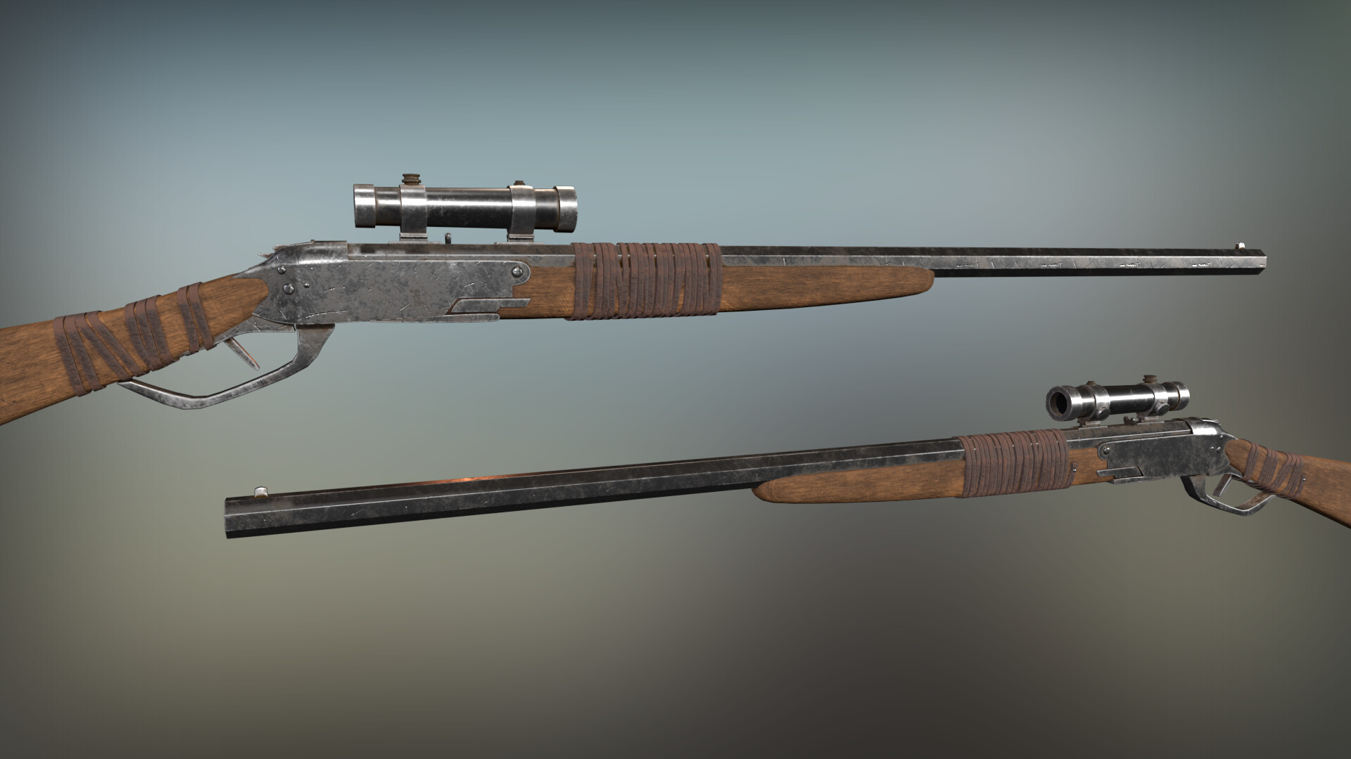 Gavin Brown Ark Longneck Rifle Fan Art