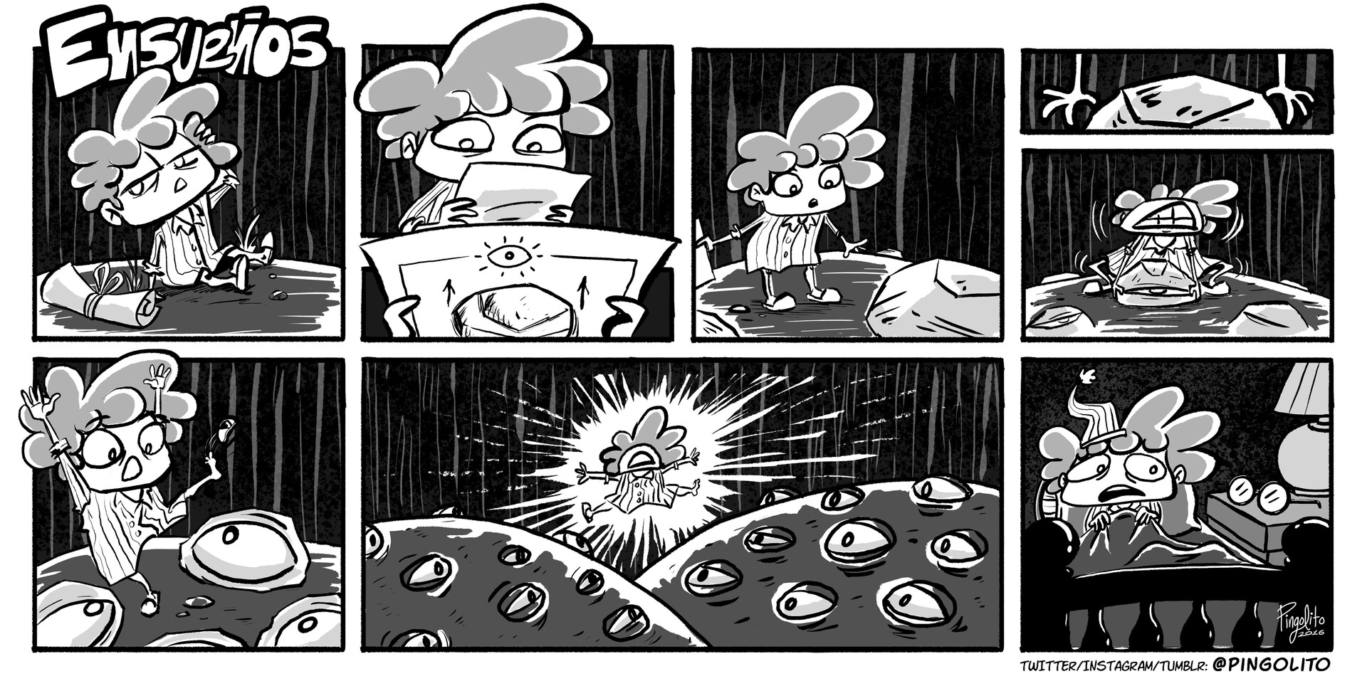 ArtStation - Ensueños Comic Strip