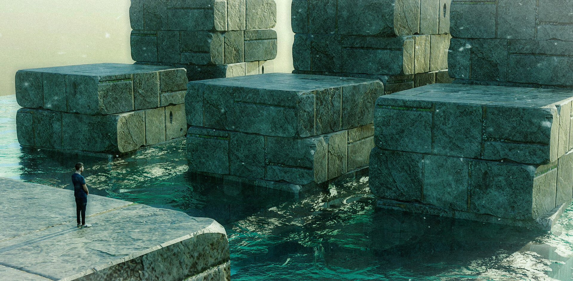 ArtStation - Stones in the Ocean