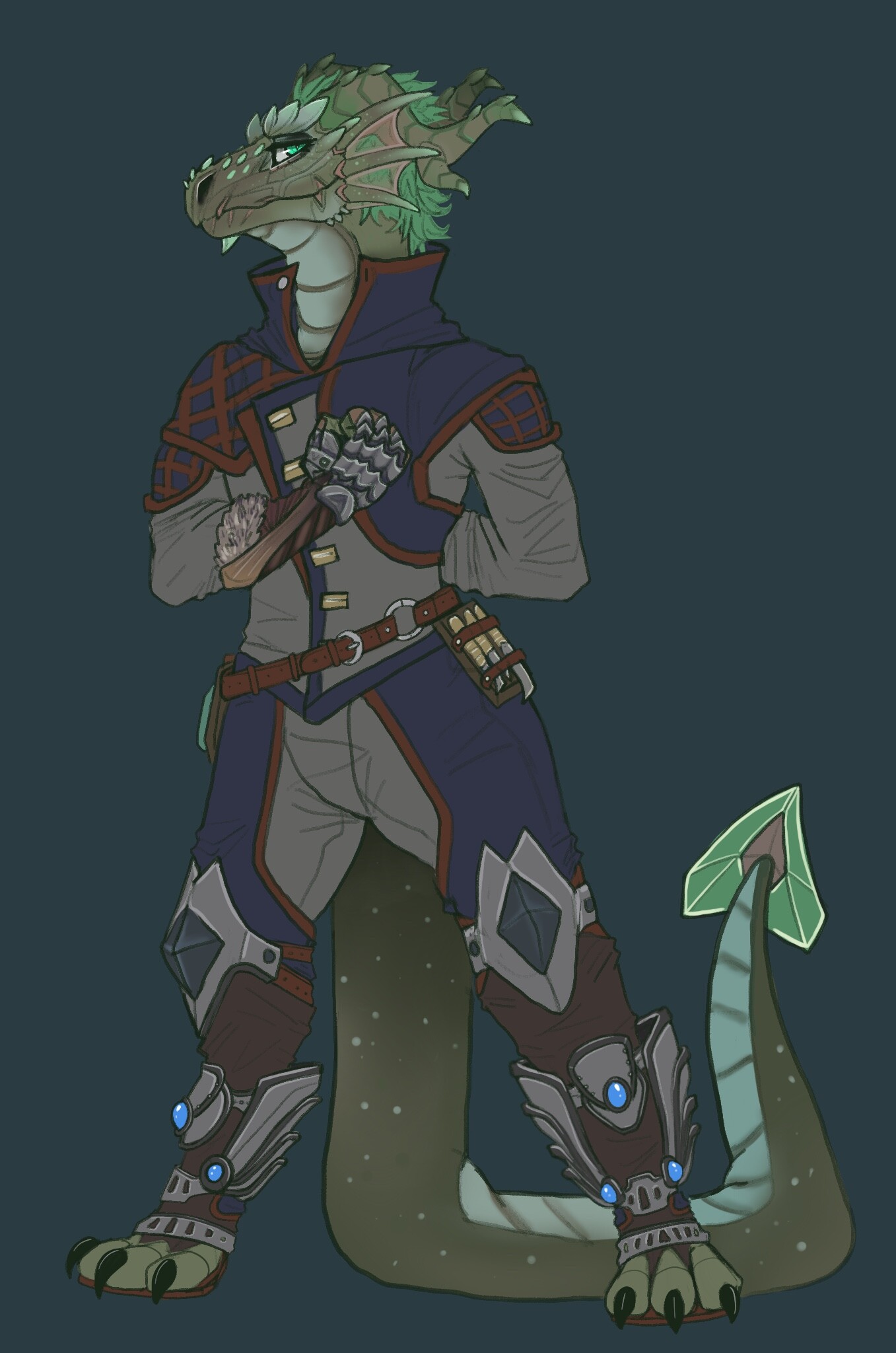 ArtStation - A noble dragonborn