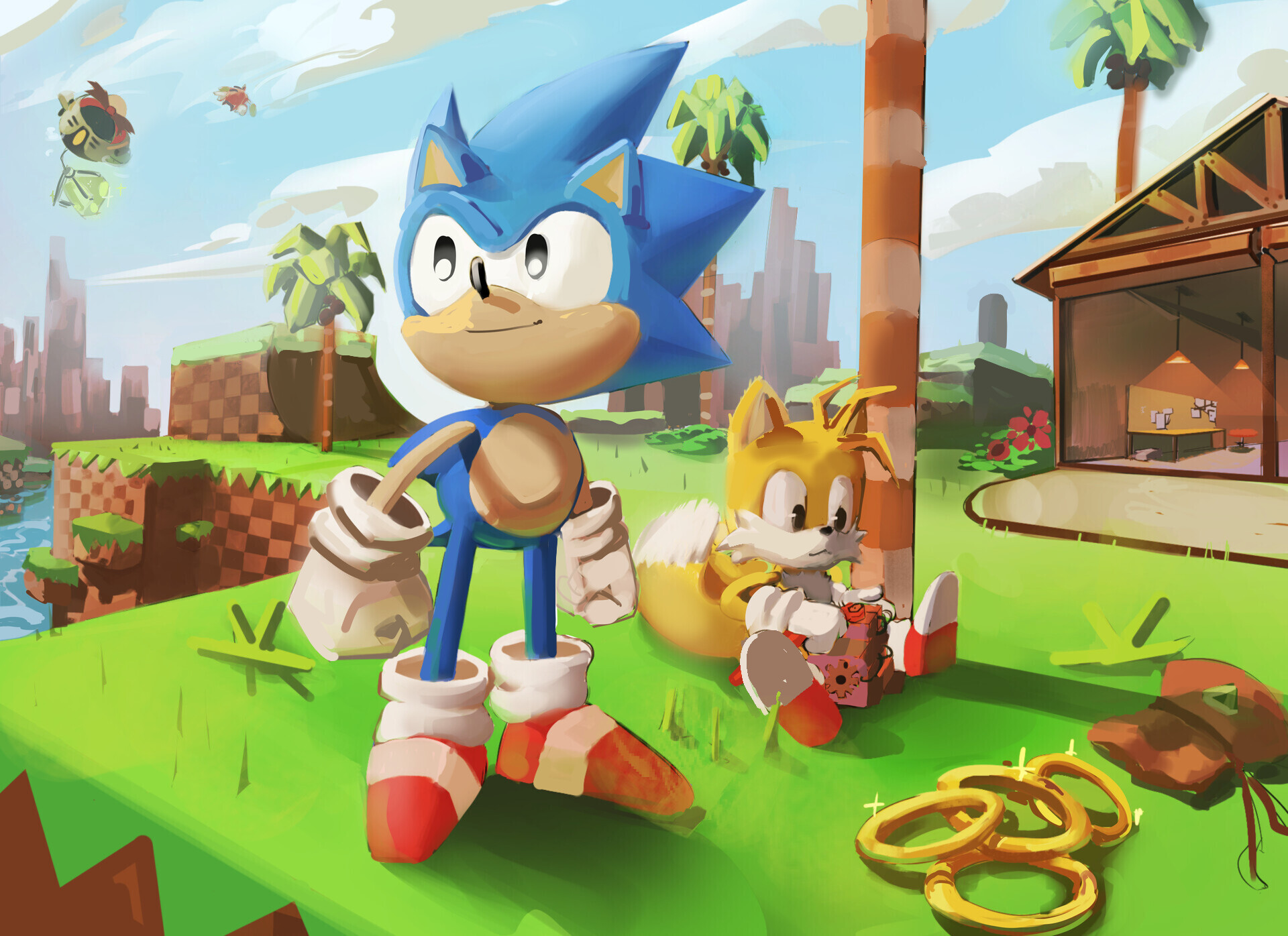 ArtStation - Sonic The Hedgehog