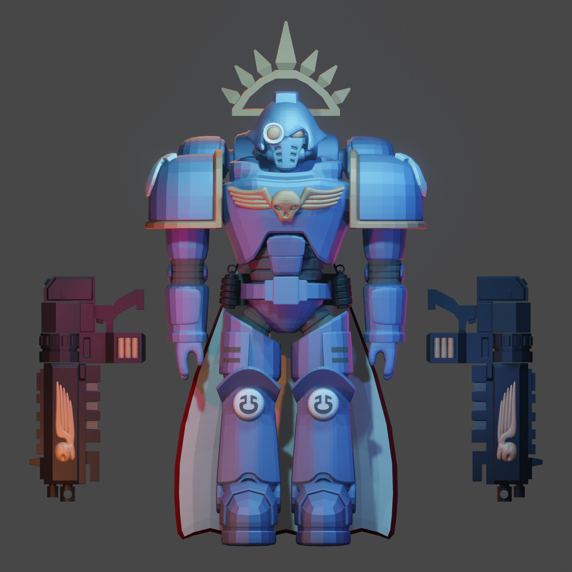 ArtStation - primaris captain