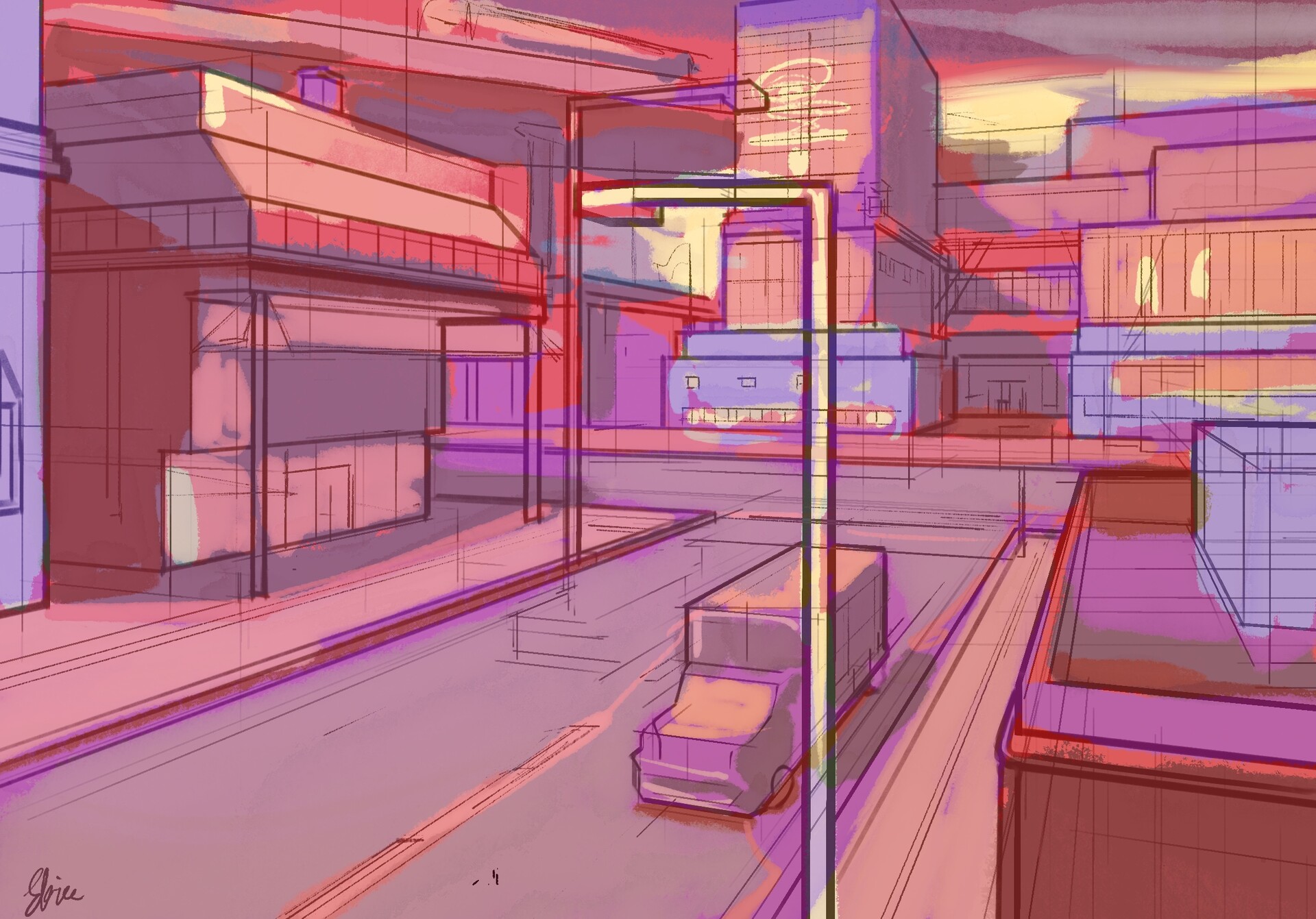 ArtStation - Cityscape