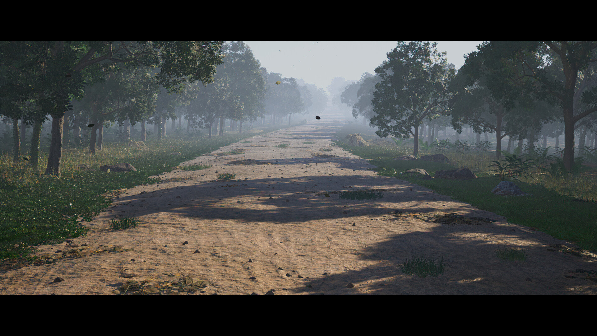ArtStation - Walking in rural roads (Real-time) - Unreal Engine
